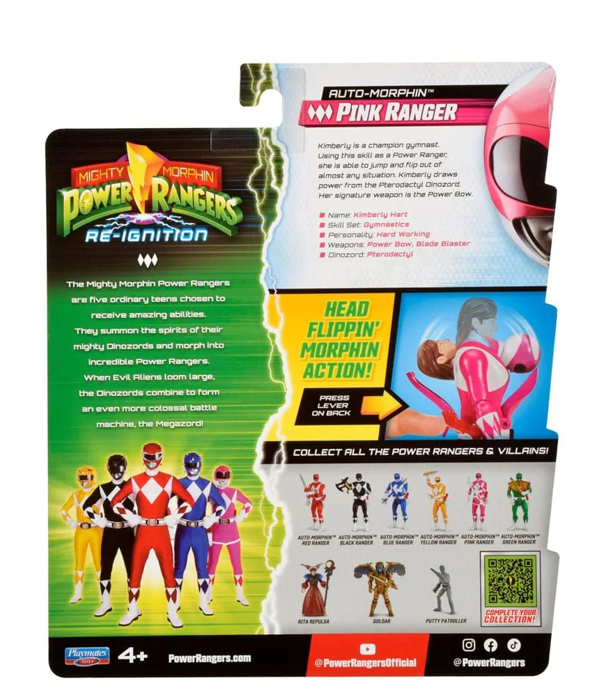 Playmates Toys First Mighty Morphin Power Rangers Figures Are Up For ...
