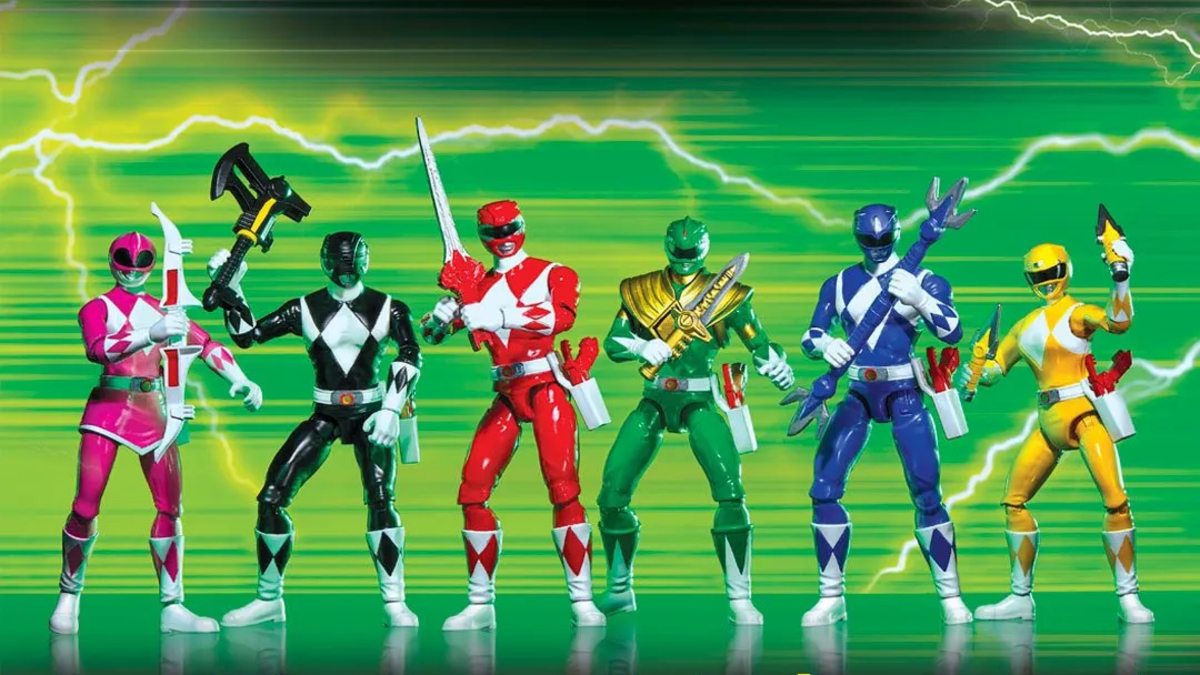 Playmates Toys First Mighty Morphin Power Rangers Figures Are Up For ...