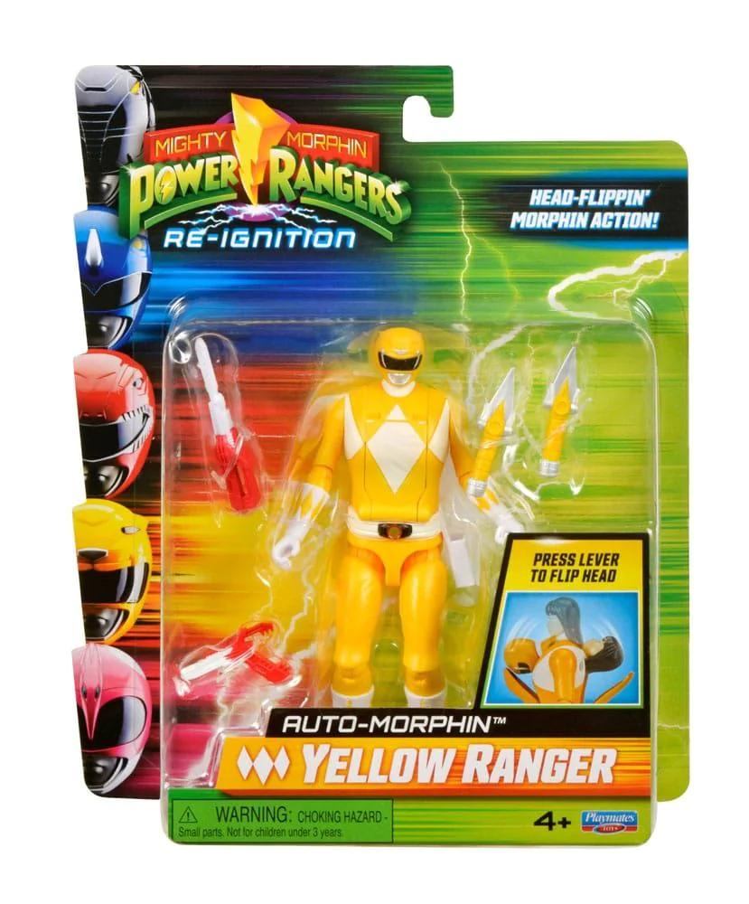 Playmates Toys First Mighty Morphin Power Rangers Figures Are Up For ...