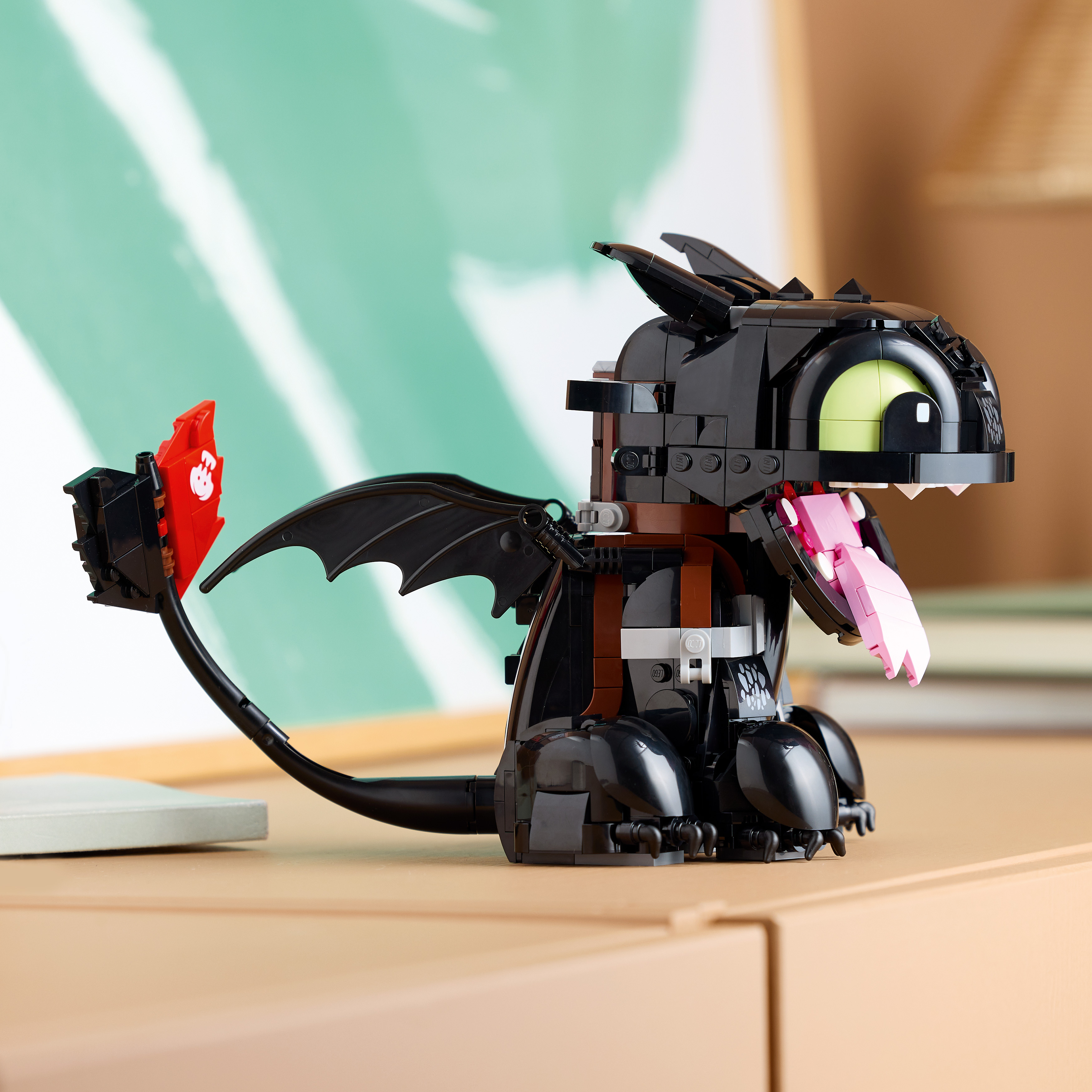 LEGO How to Train Your Dragon Live-Action Toothless Set Is Gerard ...