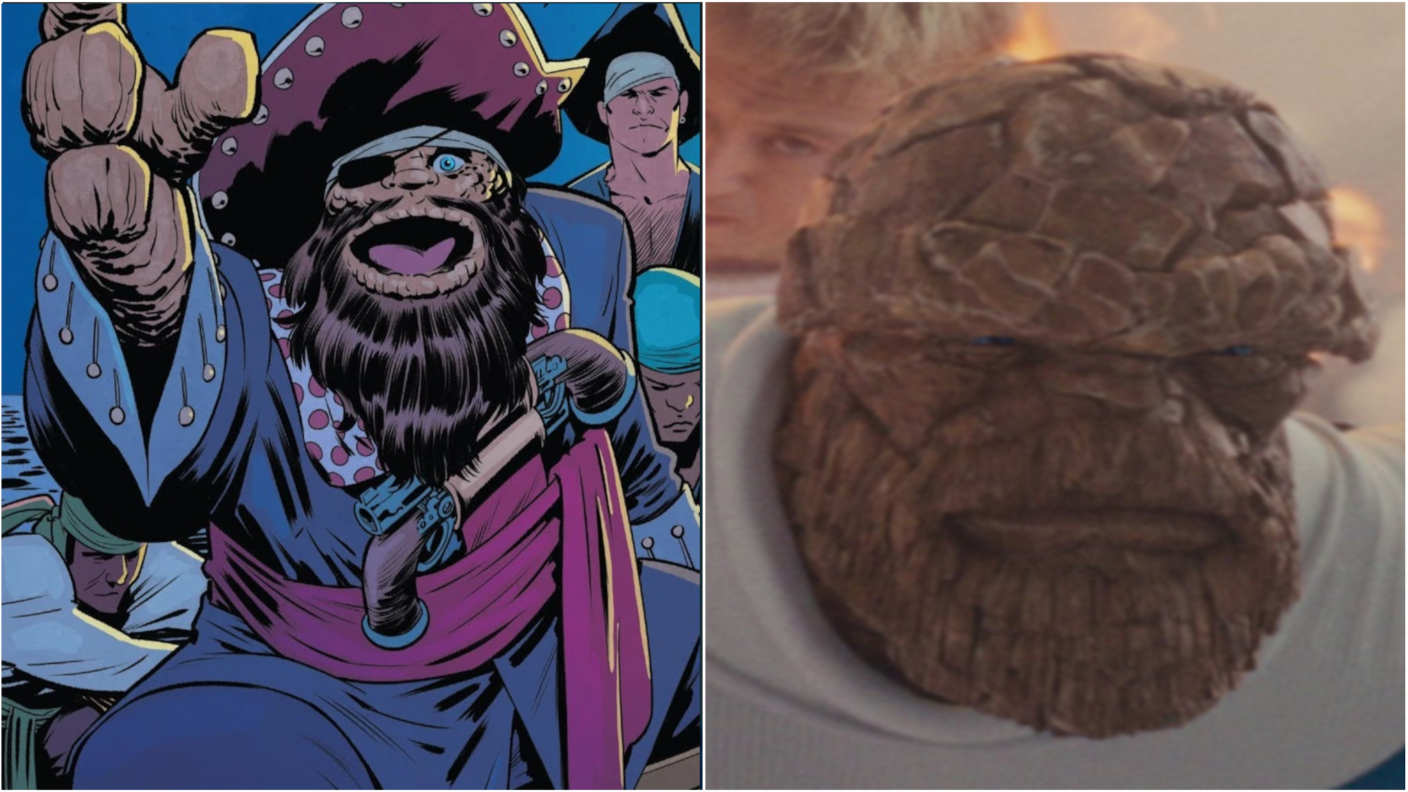 Fantastic Four: First Steps - How Can Thing Grow A Beard? - ComicBook.com