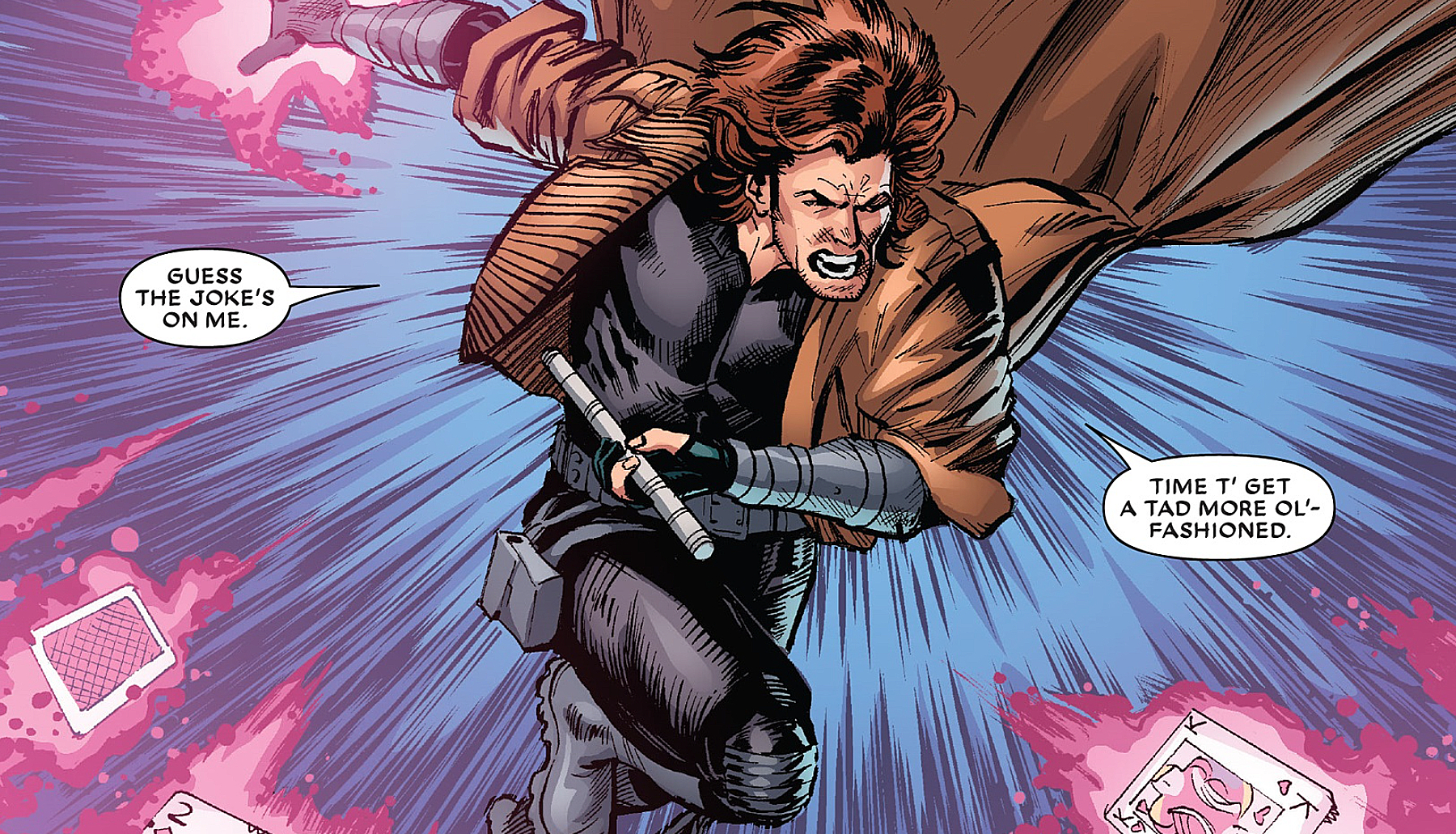 35 Years On, Gambit Really Is Making a Name For Himself