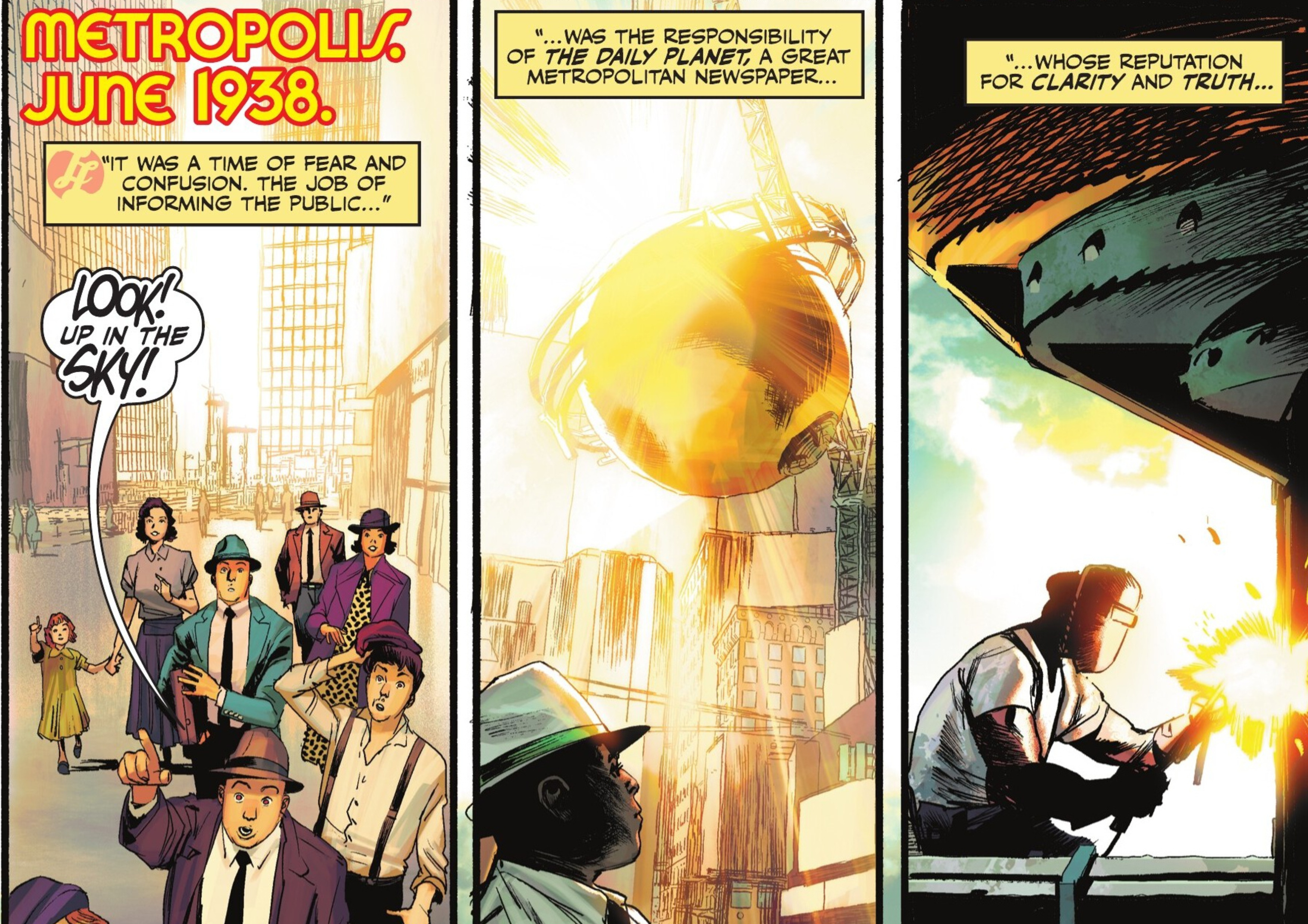 Metropolis’s Most Iconic Landmark Just Got Its Own Origin Story