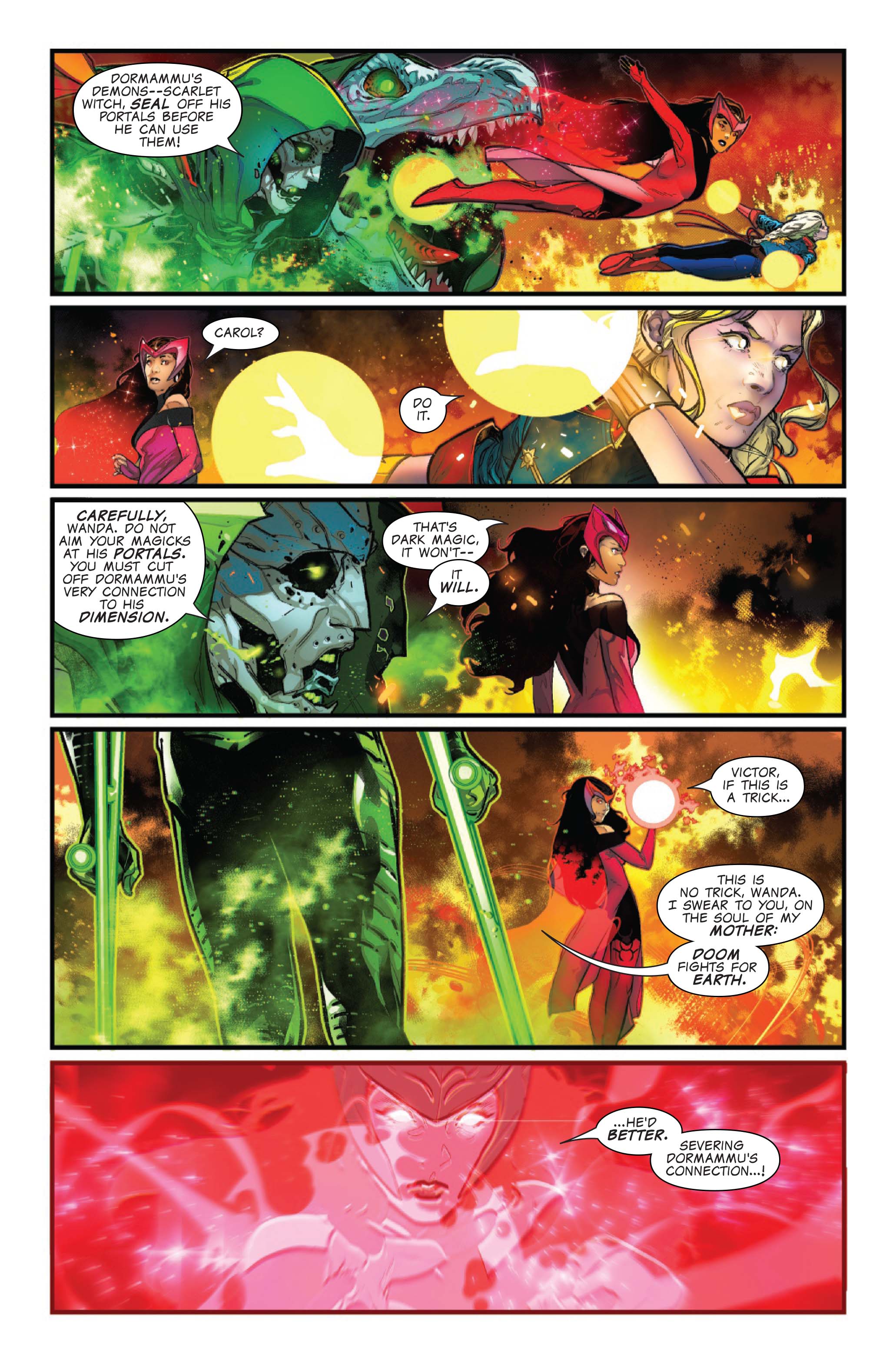 Doctor Doom Leads the Avengers, Fantastic Four and X-Men Against a ...