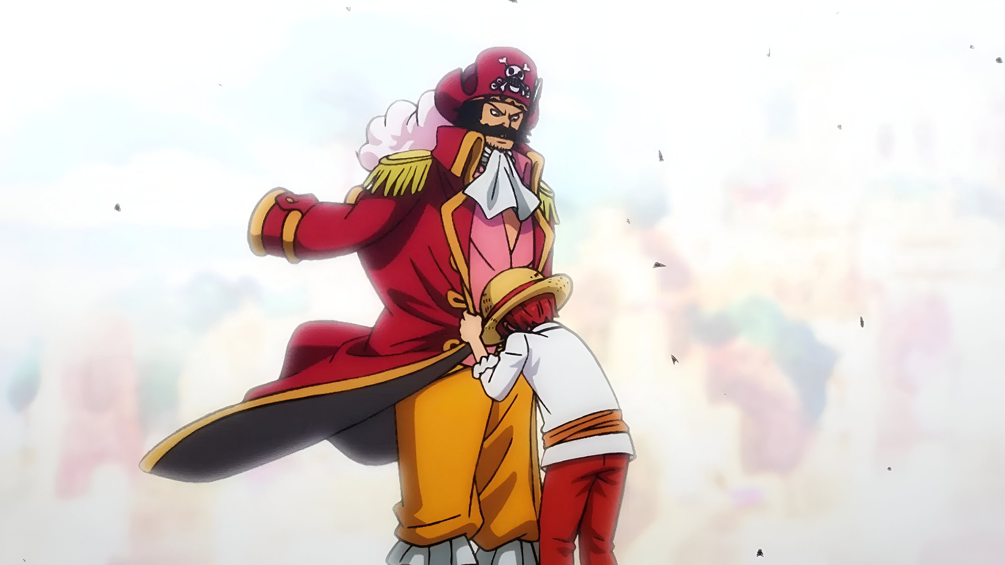 One Piece Theory: Shanks' Tattoo May Be the Reason Roger Knew His Real ...