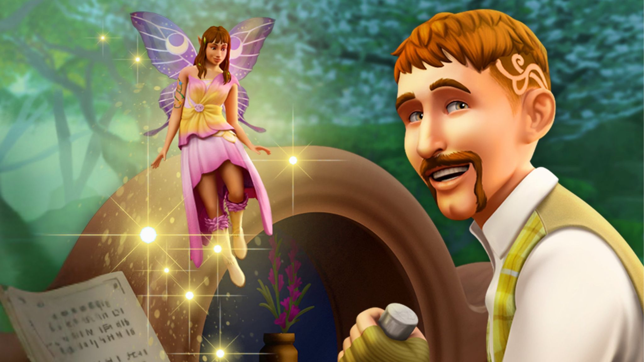 New Sims 4 Gameplay Trailer Digs into Details on Fairy Sims