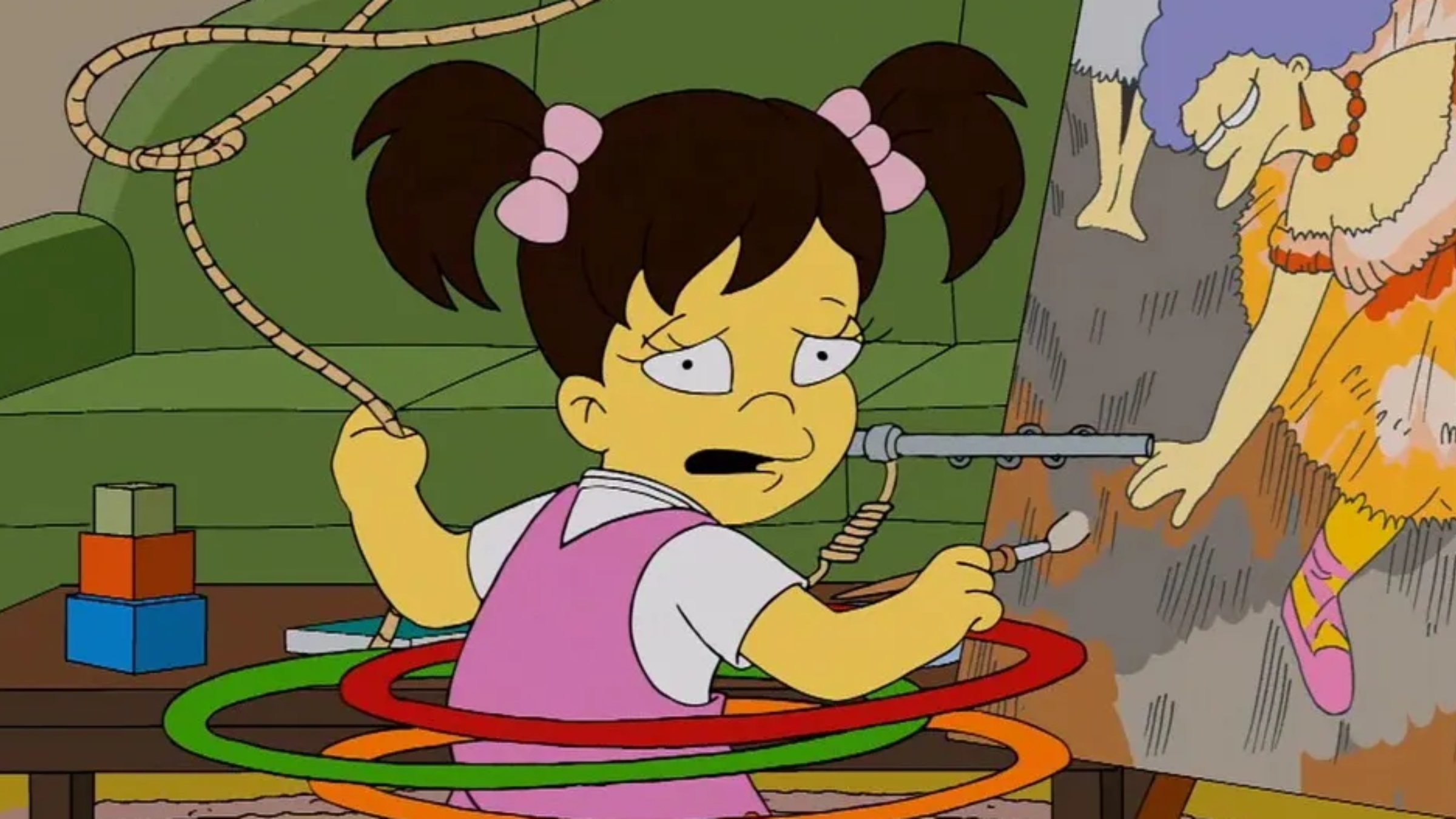 What Did The Simpsons Do With Selma's Missing Daughter?