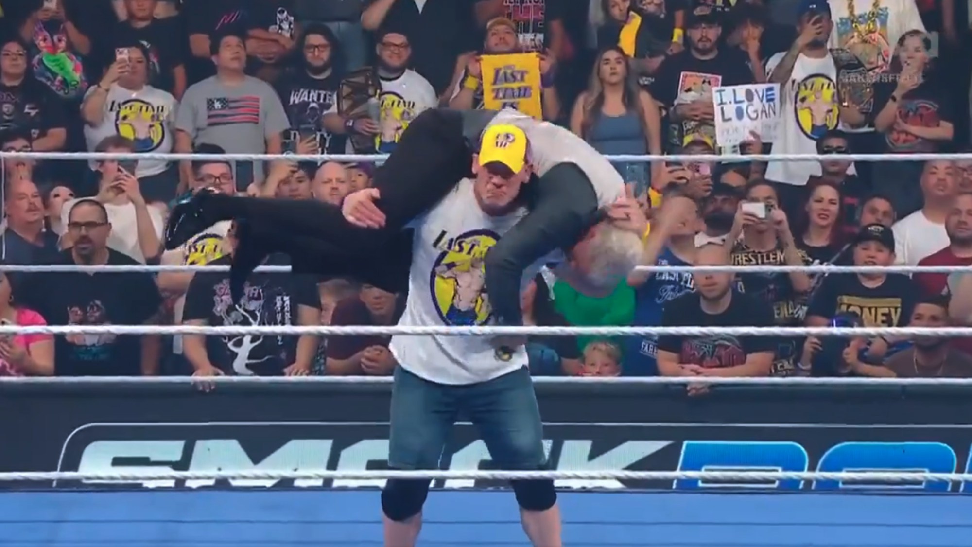 John Cena Surprises WWE SmackDown Crowd with Response to R-Truth Chants ...