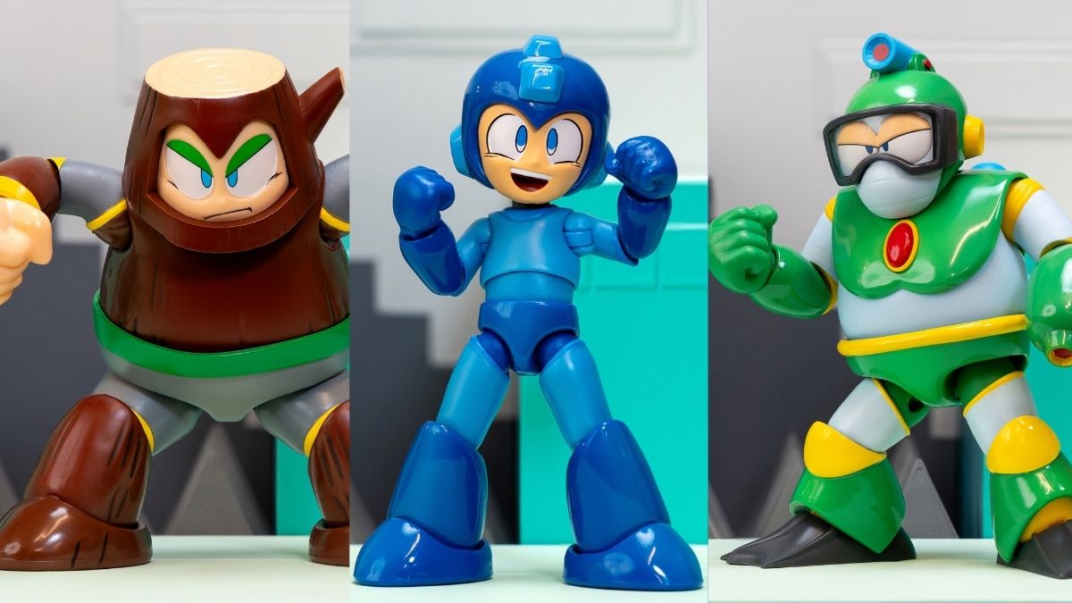 Jada Toys Adds 3 New Mega Man Figures Including Wood Man and Bubble Man ...