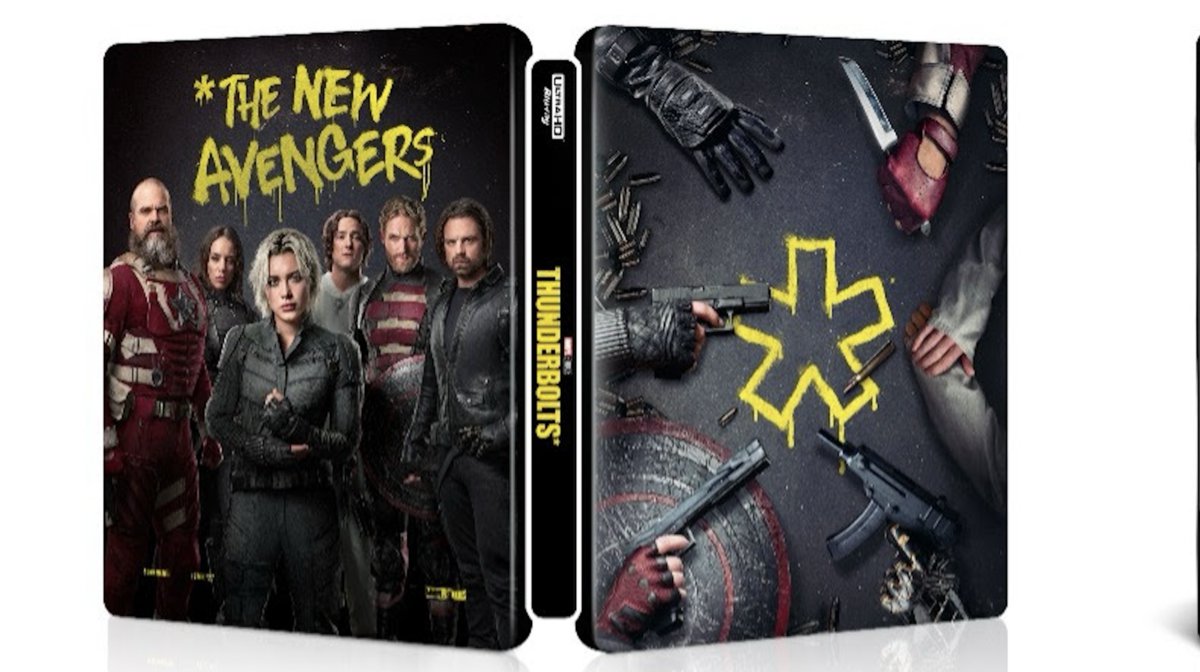 Marvel's Thunderbolts Blu-ray Pre-Orders Launch With a 4K Steelbook and ...