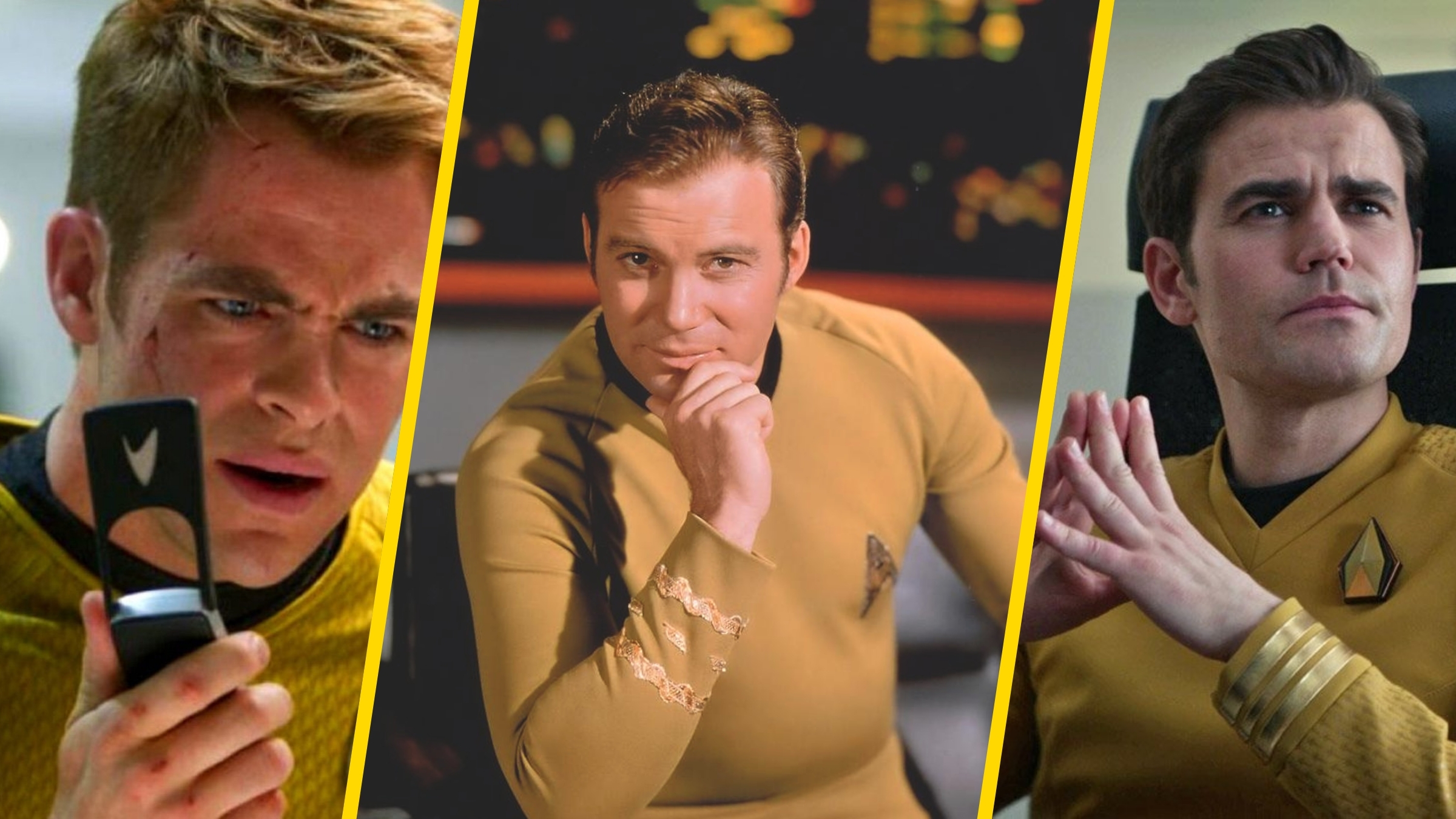 All 8 Actors Who've Played Captain James T. Kirk In Star Trek ...