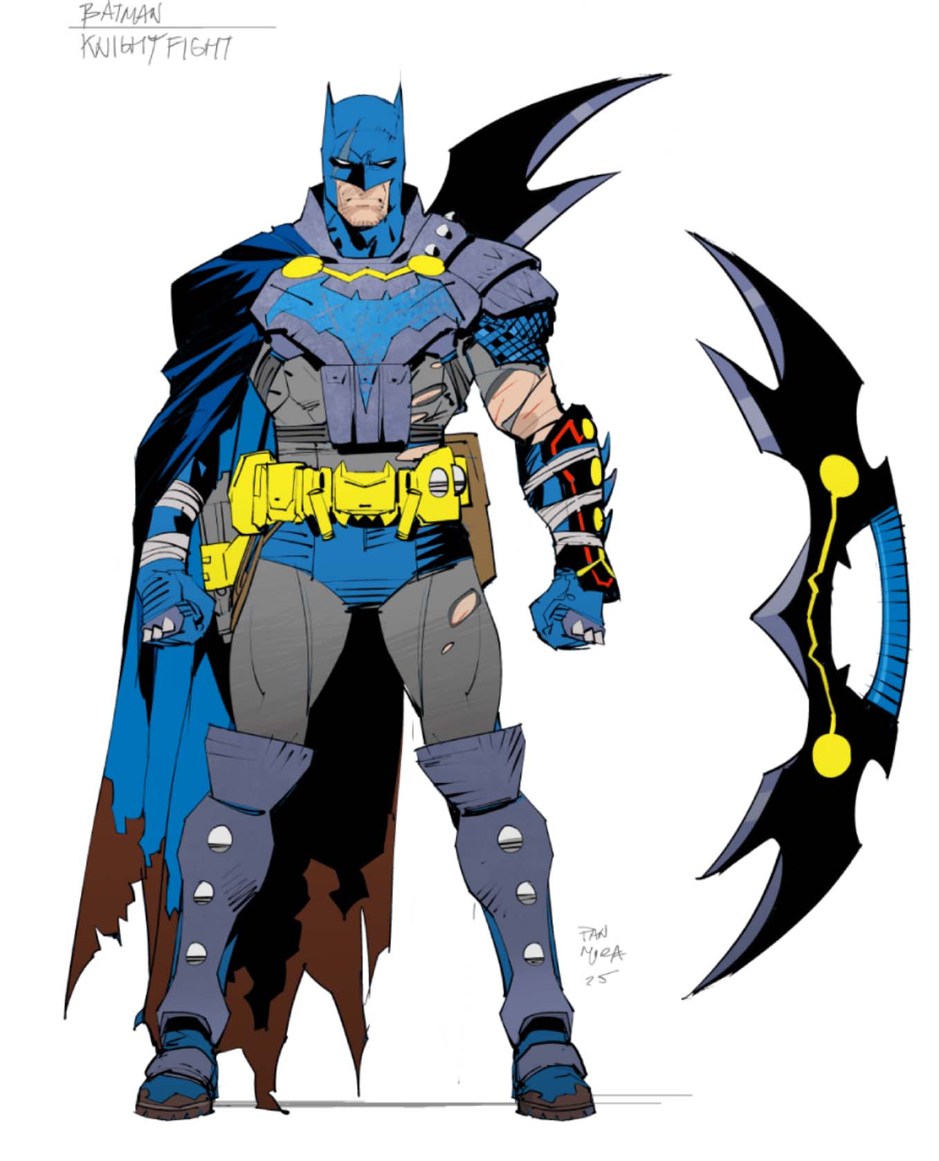 Batman Dons a Mad Max Inspired Costume to Fight His Robins - ComicBook.com