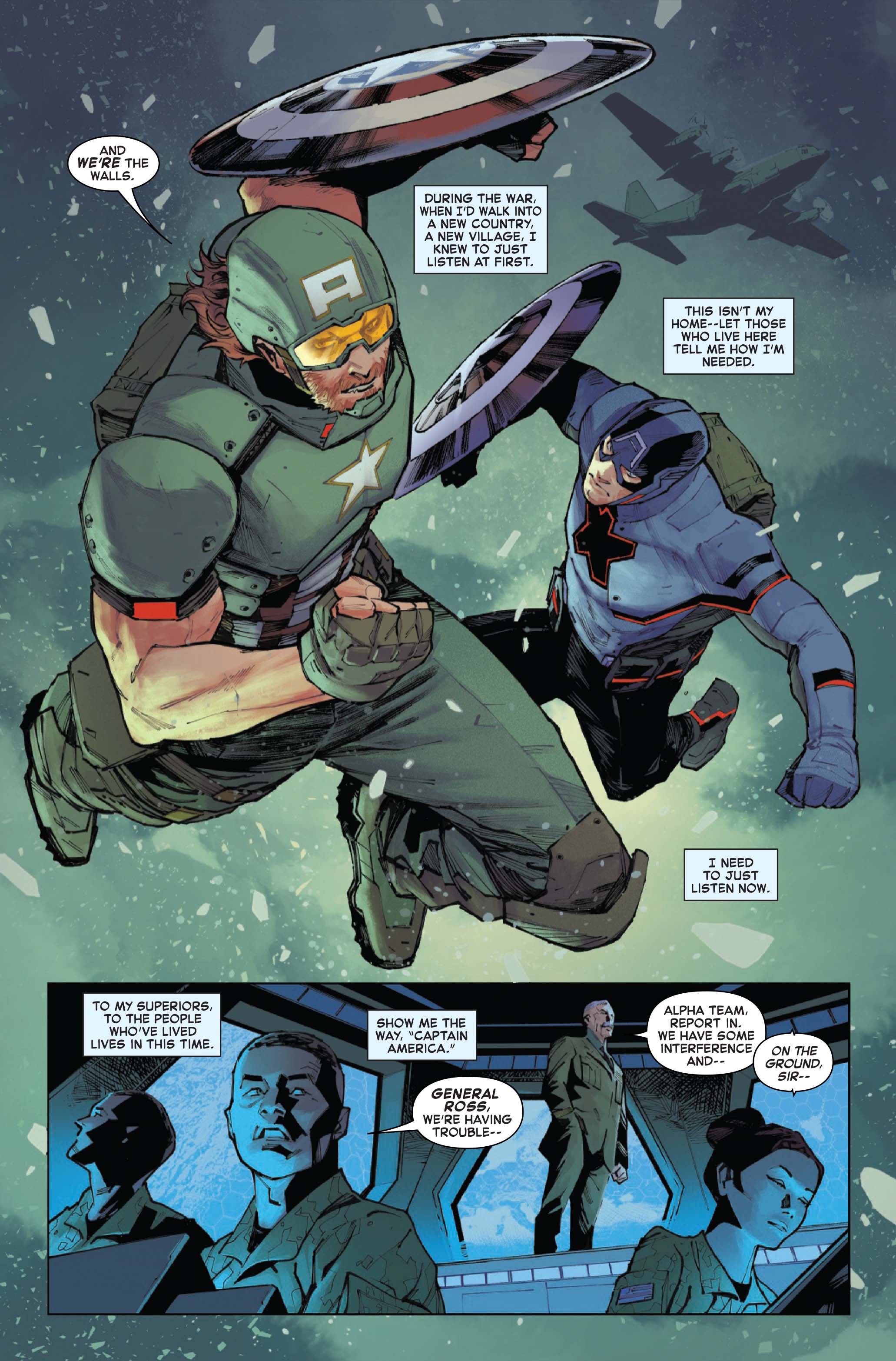 Captain America Goes on First Mission With His Replacement (Exclusive ...