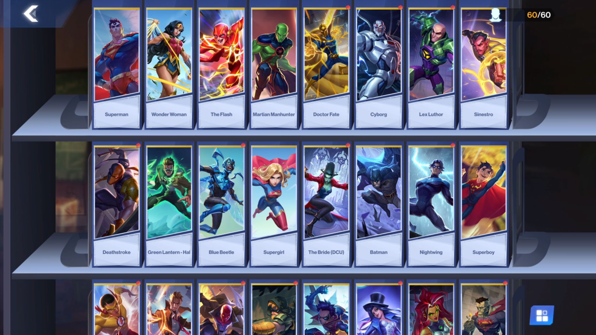 New DC Worlds Collide Game Launches with Impressive Roster of 70+ Heroes