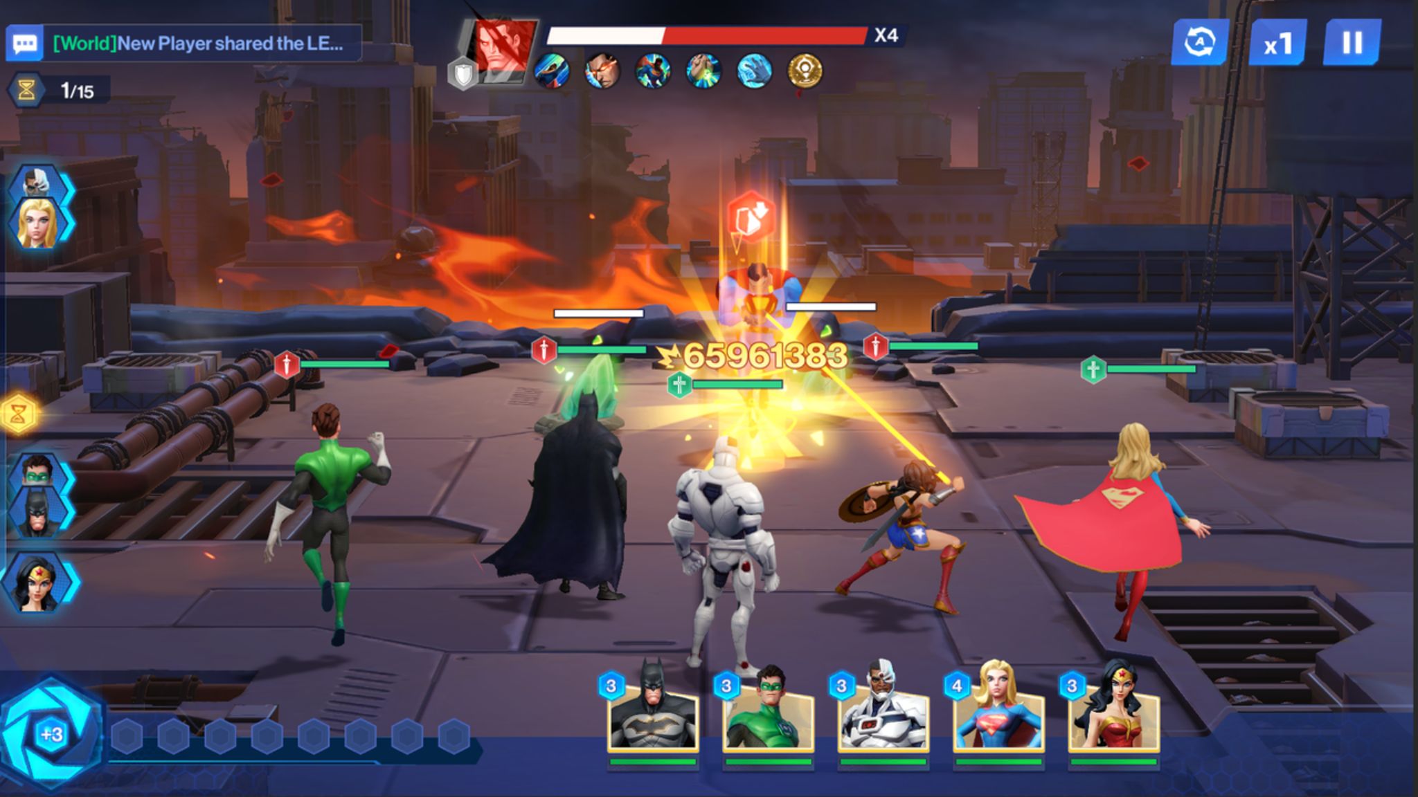 New DC Worlds Collide Game Launches with Impressive Roster of 70+ Heroes