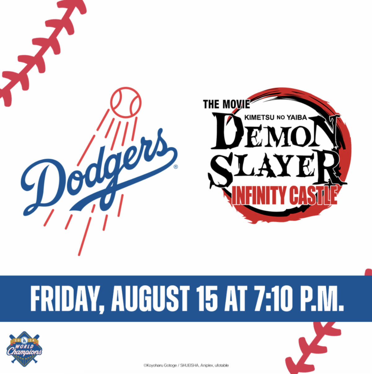 Demon Slayer Announces Los Angeles Dodgers Team Up Ahead of New Movie