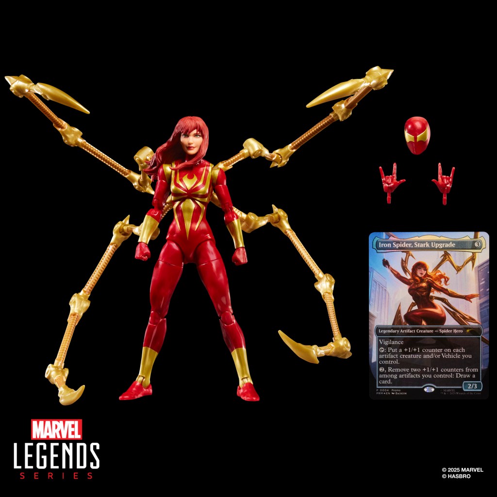Marvel Legends x Magic The Gathering Spider-Man Crossover Figures Are ...