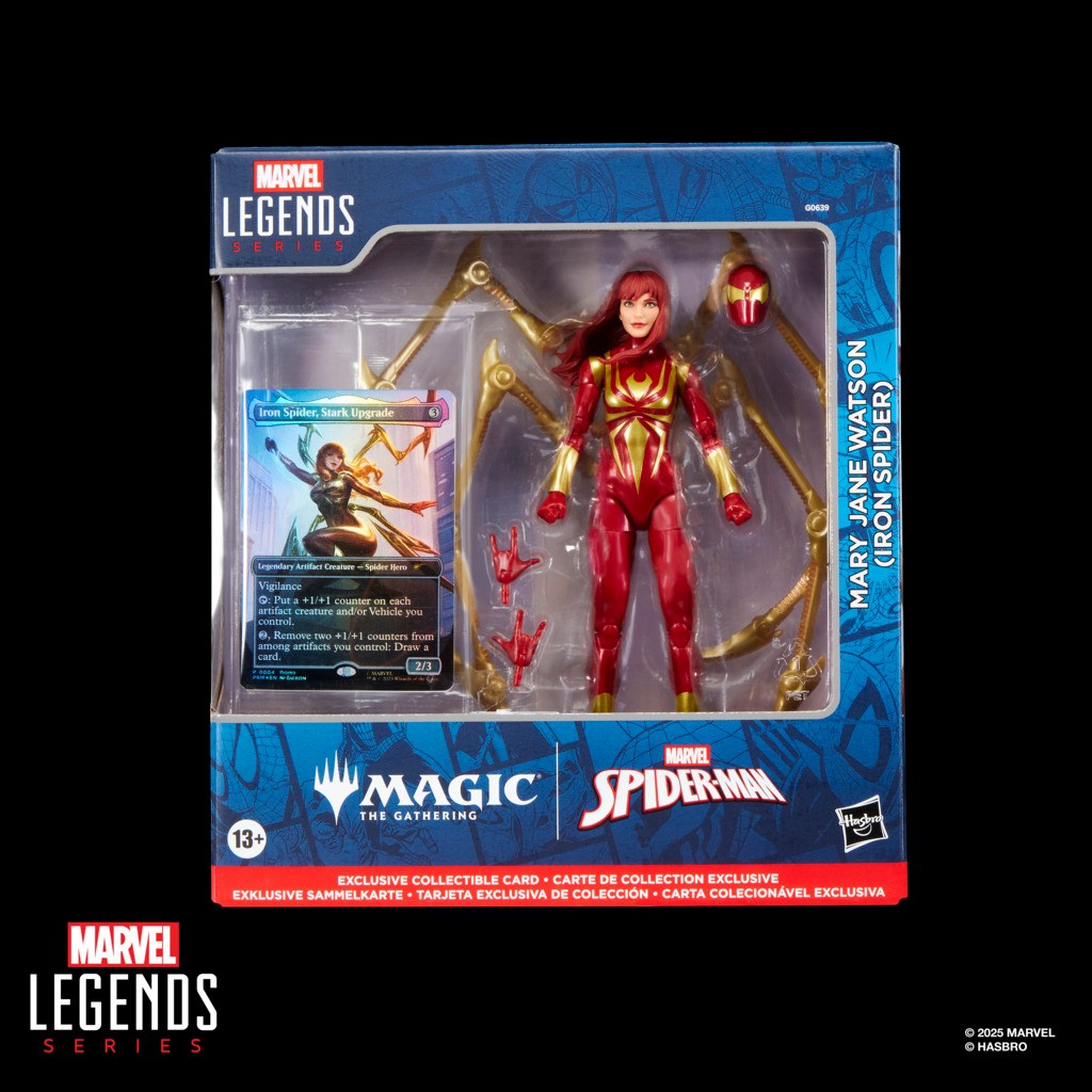Marvel Legends x Magic The Gathering Spider-Man Crossover Figures Are ...