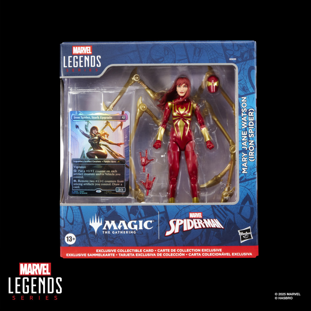 Marvel Legends x Magic The Gathering Spider-Man Crossover Figures Are ...