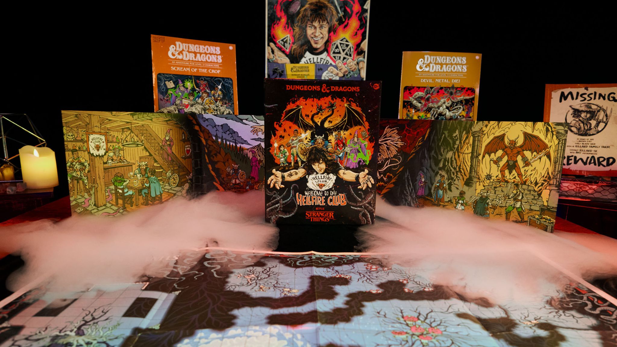 Dungeons & Dragons Unveils New Stranger Things Collab Board Game
