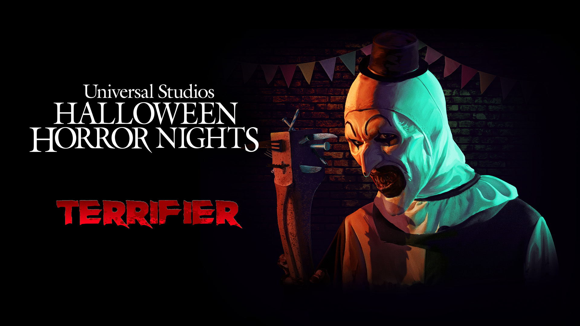 Art the Clown Slashes Into Halloween Horror Nights With Terrifier House ...