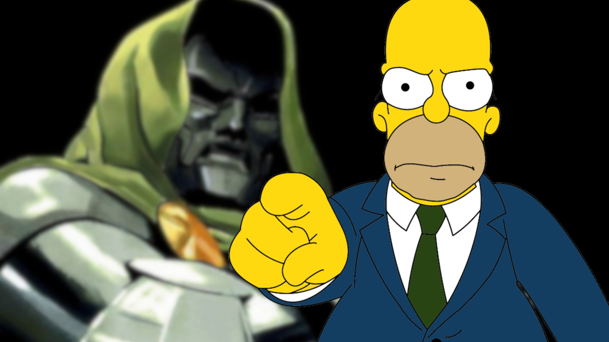 1 Year Later, The Simpsons Just Stole Marvel's Doctor Doom Comic-Con ...