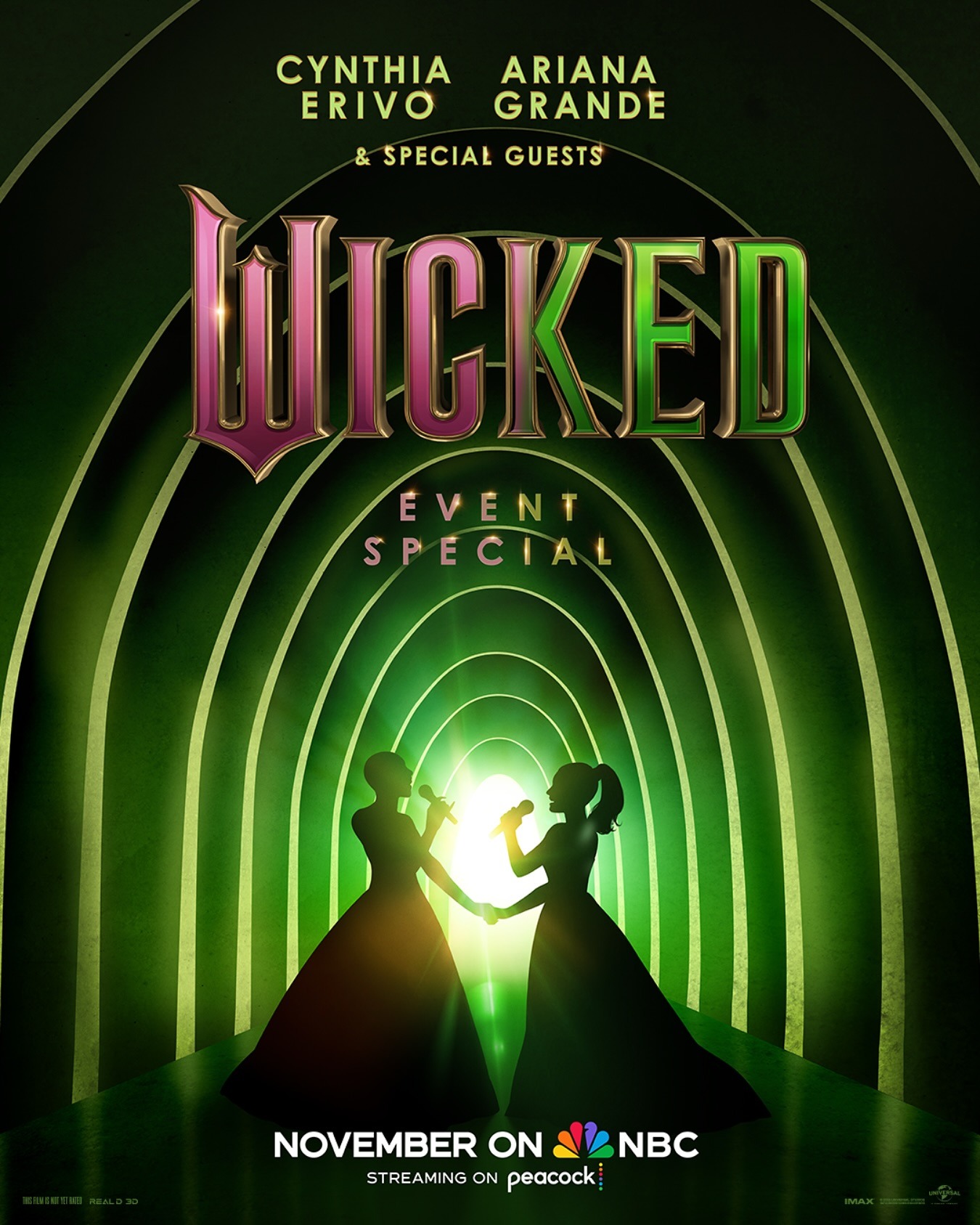 Wicked Special With Cynthia Erivo & Ariana Grande Singing Live Sets ...