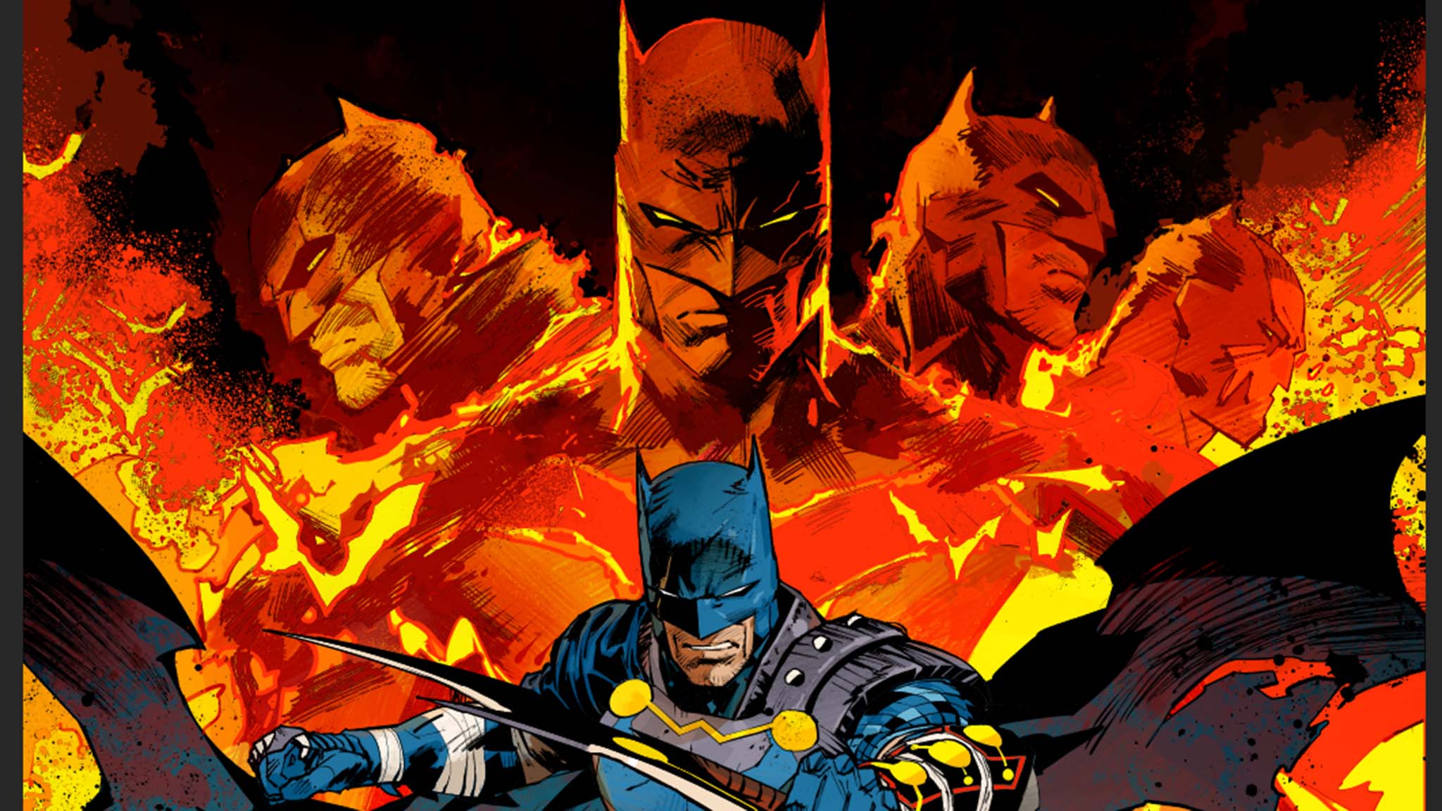 Batman Dons a Mad Max Inspired Costume to Fight His Robins - ComicBook.com