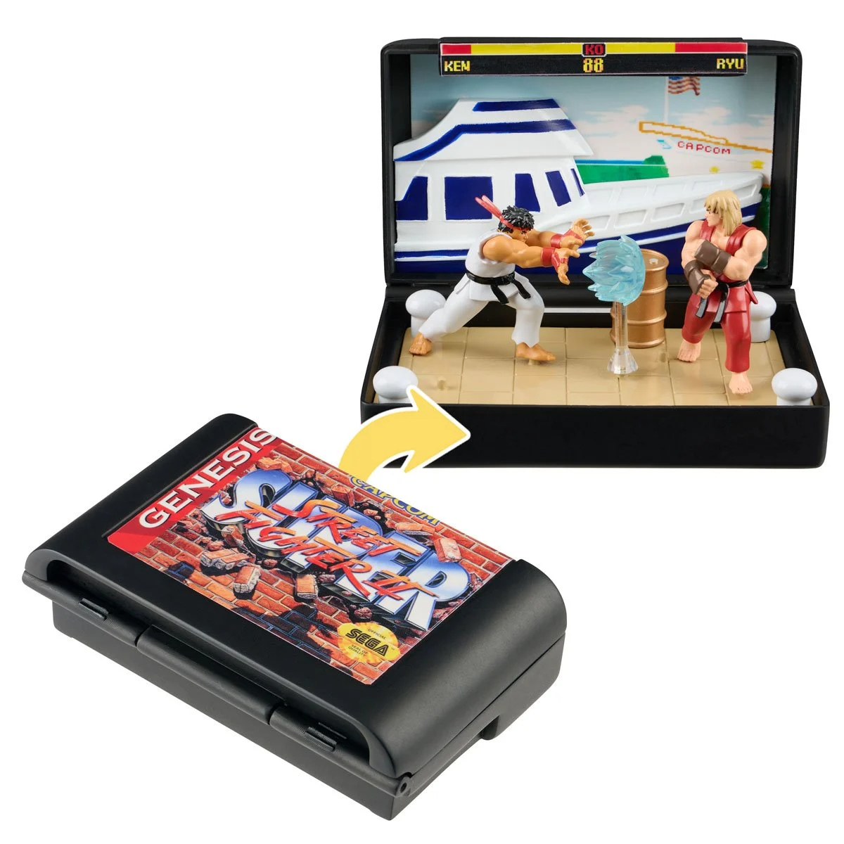 Console Heroes Sega Genesis Dioramas Now Available On Amazon, VHS Added ...