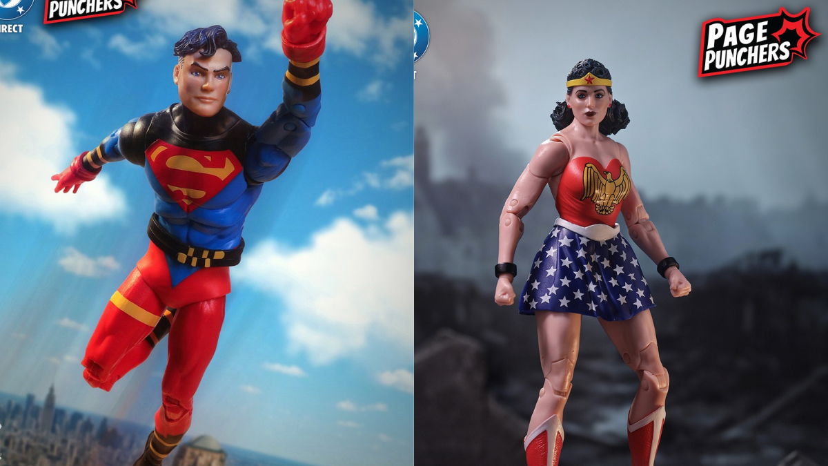 Superboy and Wonder Woman Star In The Next McFarlane Toys Page Punchers ...
