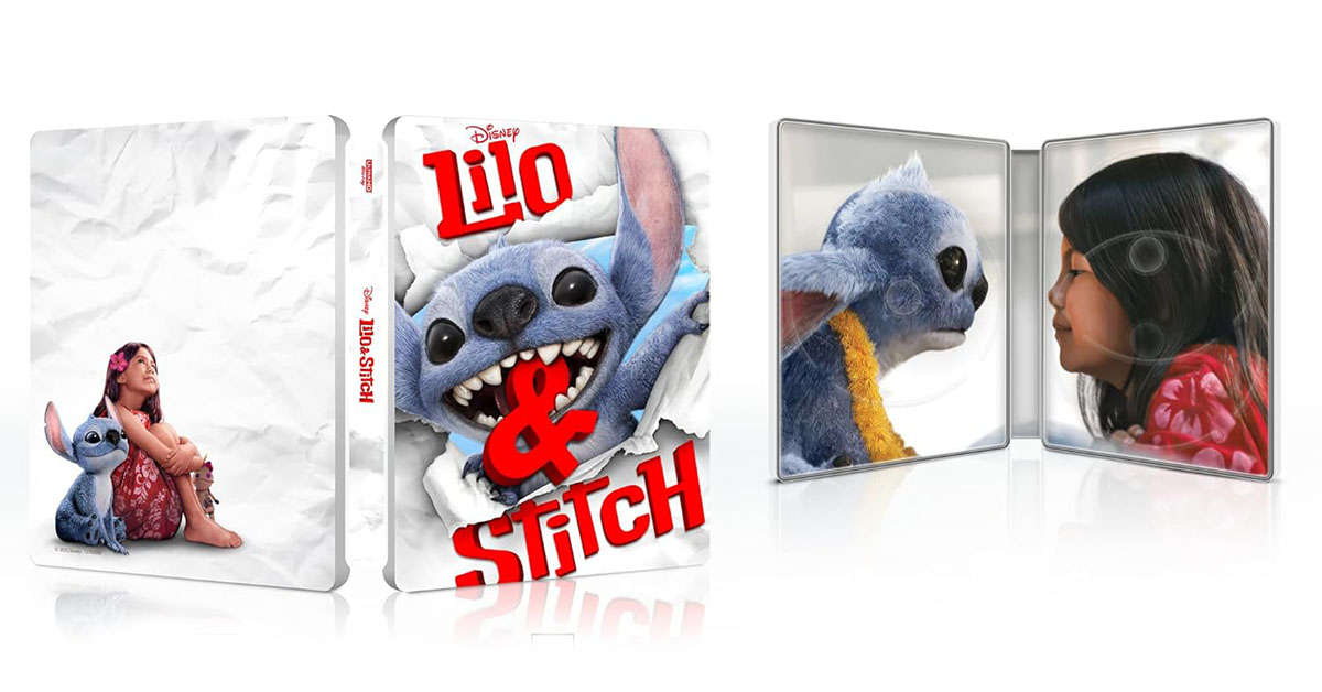 Lilo & Stitch 2025 Live-Action Film Hits 4K Blu-ray With a Steelbook ...