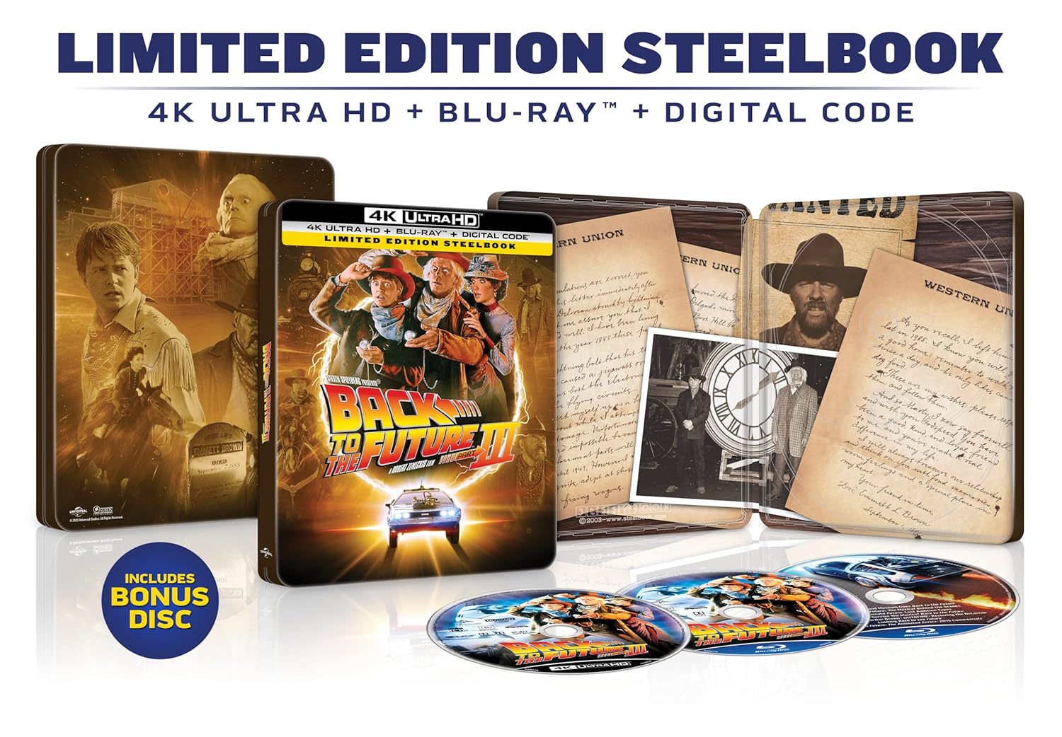 Back to the Future 40th Anniversary 4K Blu-ray Steelbook Gift Set Is ...