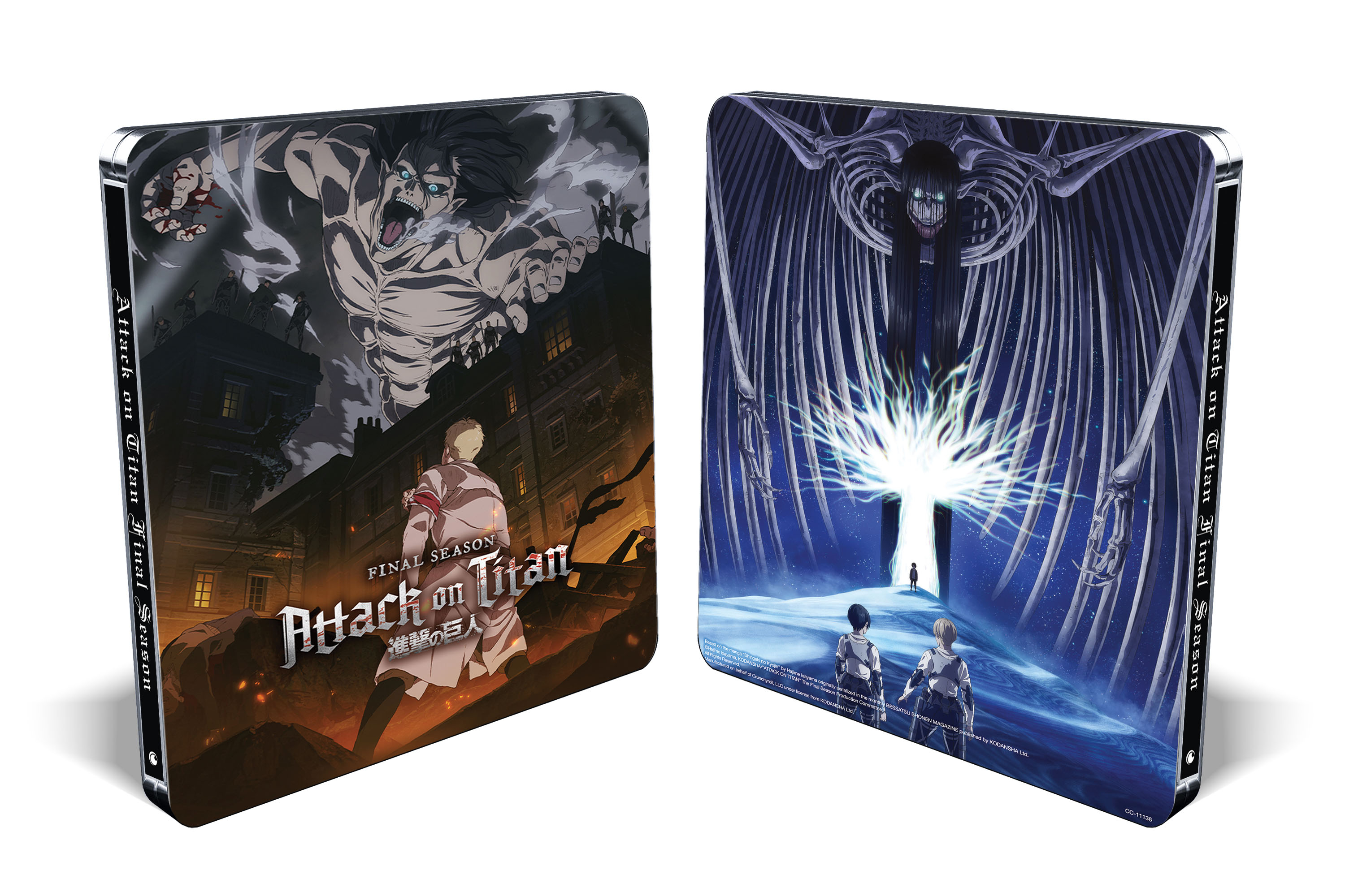 Dragon Ball Super: Broly and Attack on Titan Get New Blu-ray Steelbook ...