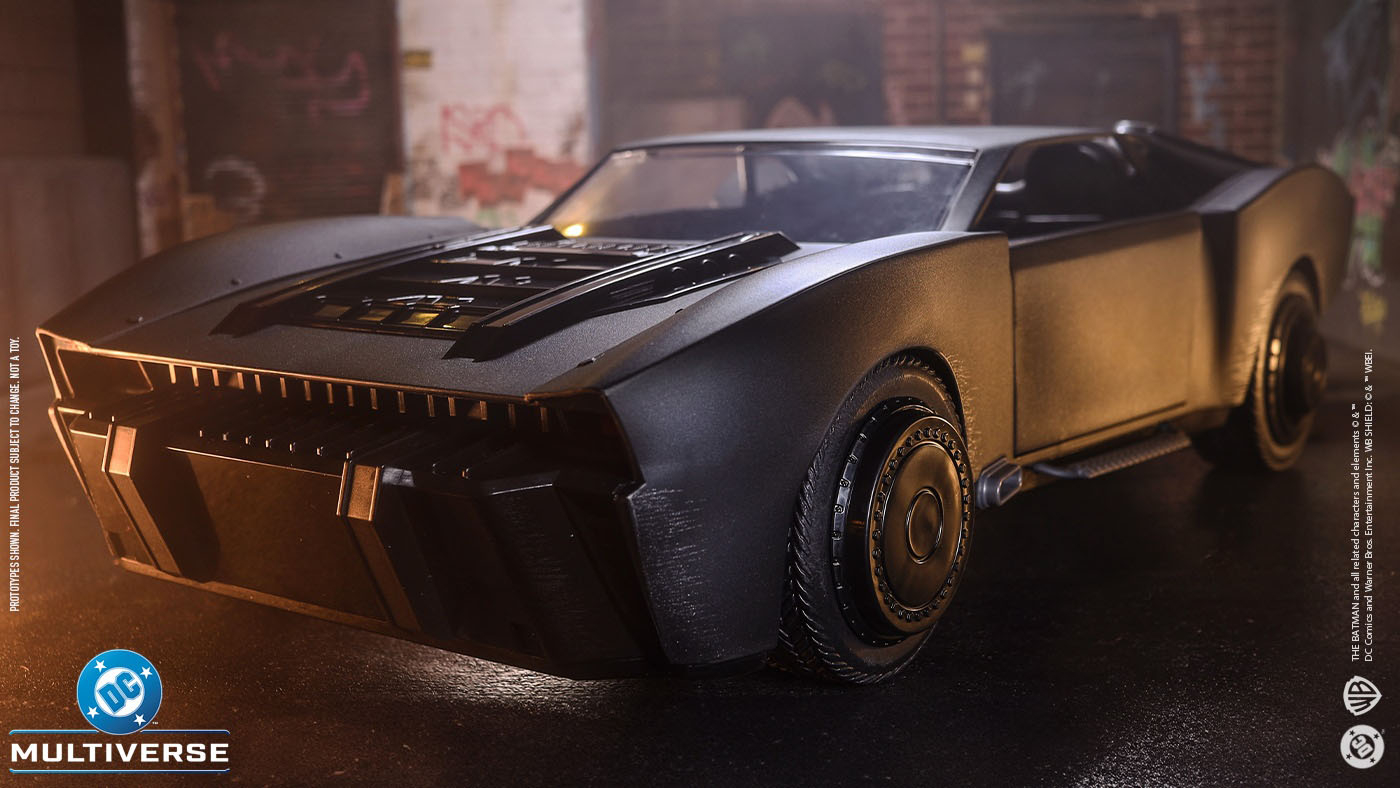 McFarlane Toys The Batman Batmobile Vehicle Is Up For Pre-Order ...