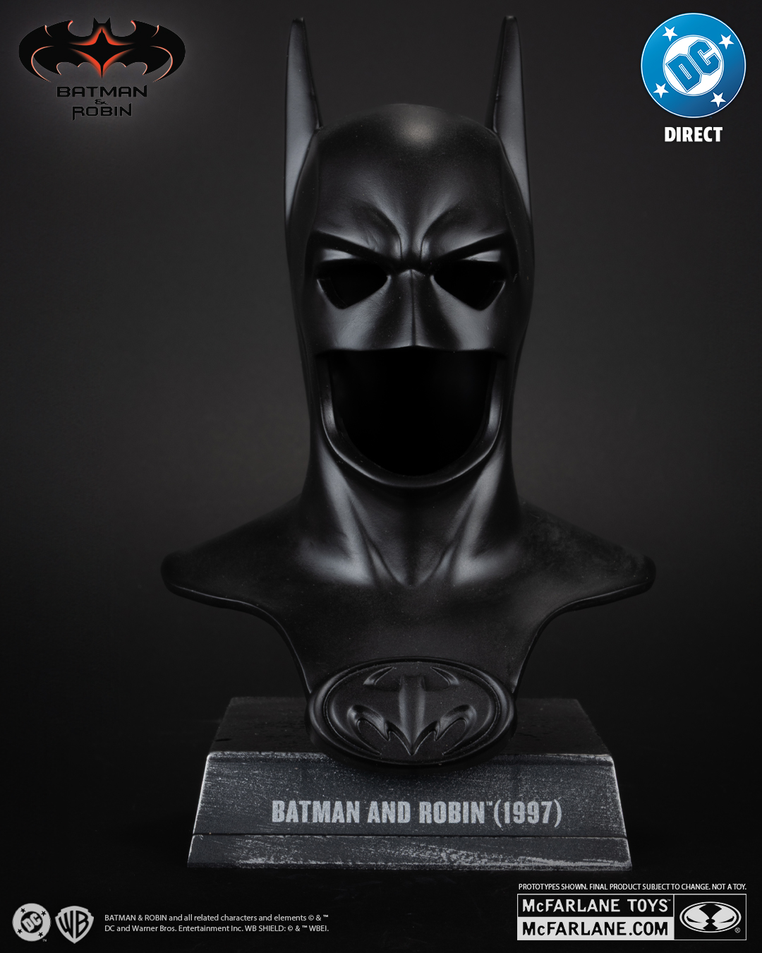 McFarlane Toys Batman Cowls For Court of Owls, The Dark Knight Returns ...
