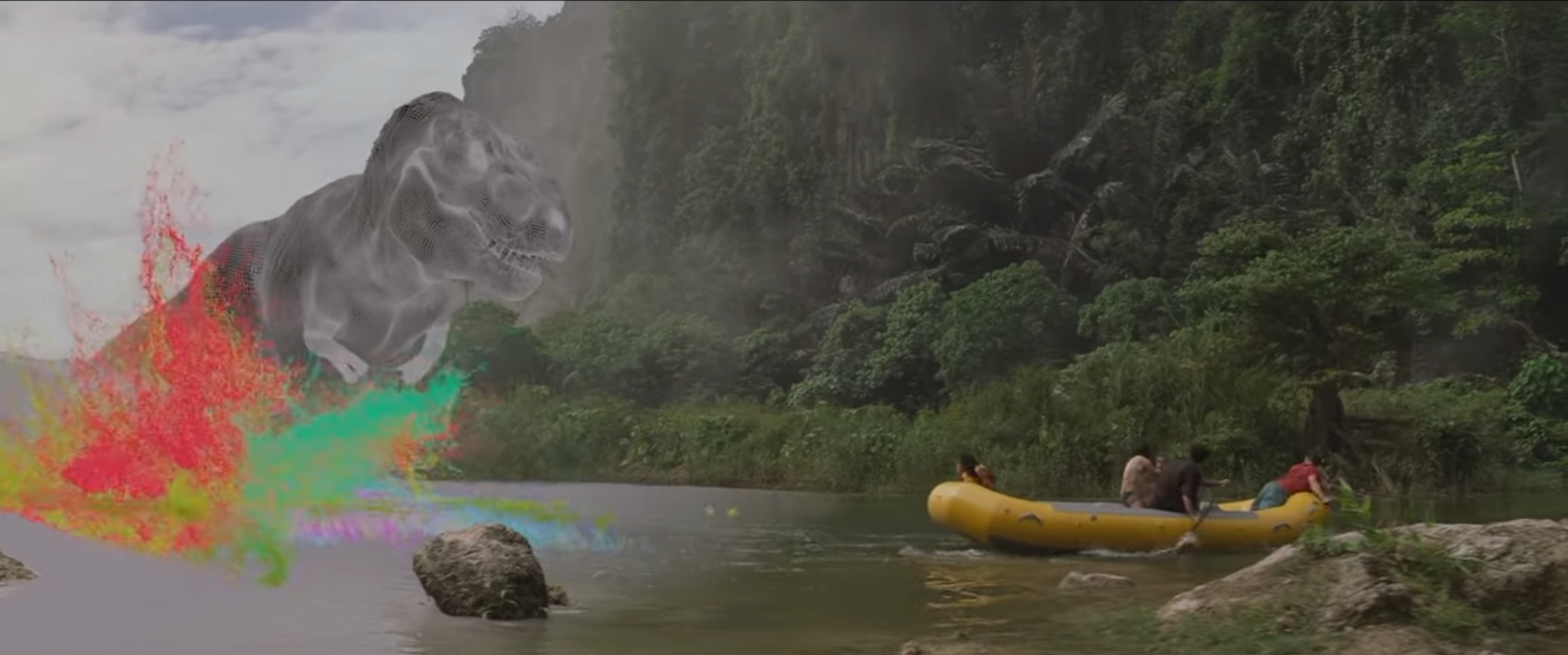 Jurassic World Rebirth's New T-rex Inspired by Jurassic Park Deleted Scene