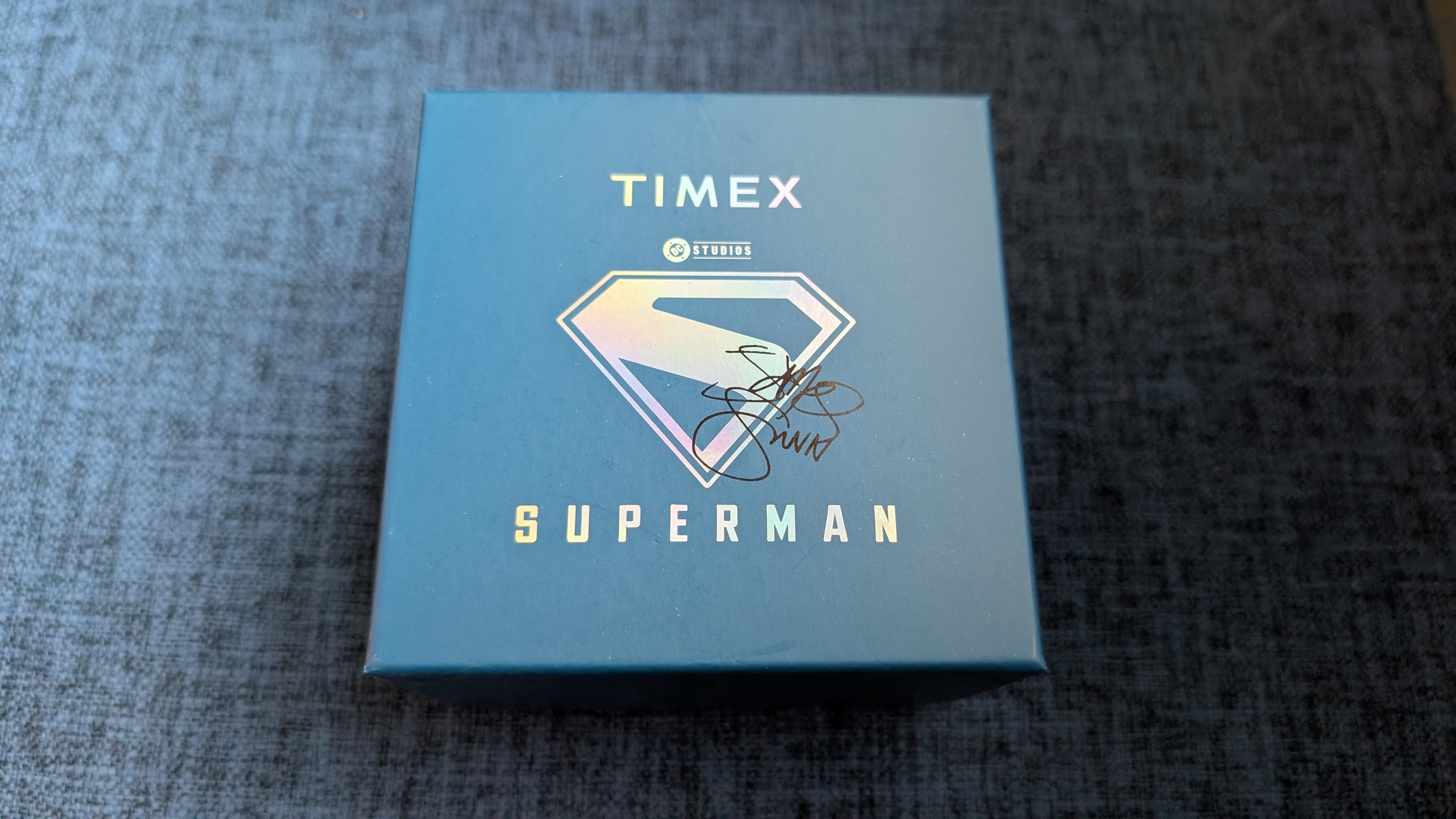 James Gunn's Timex Superman Watch Unboxing Review - ComicBook.com