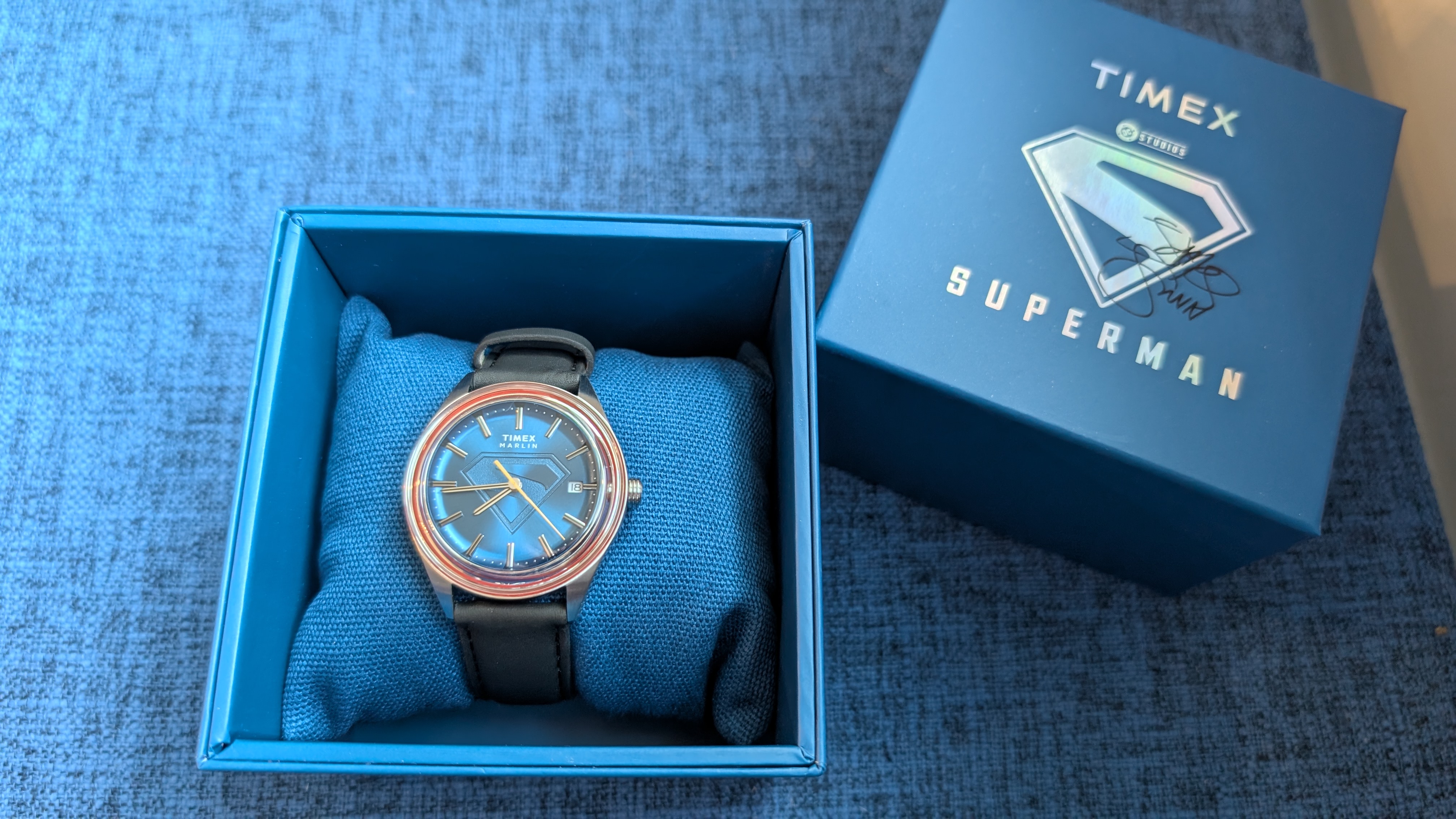 James Gunn's Timex Superman Watch Unboxing Review - ComicBook.com