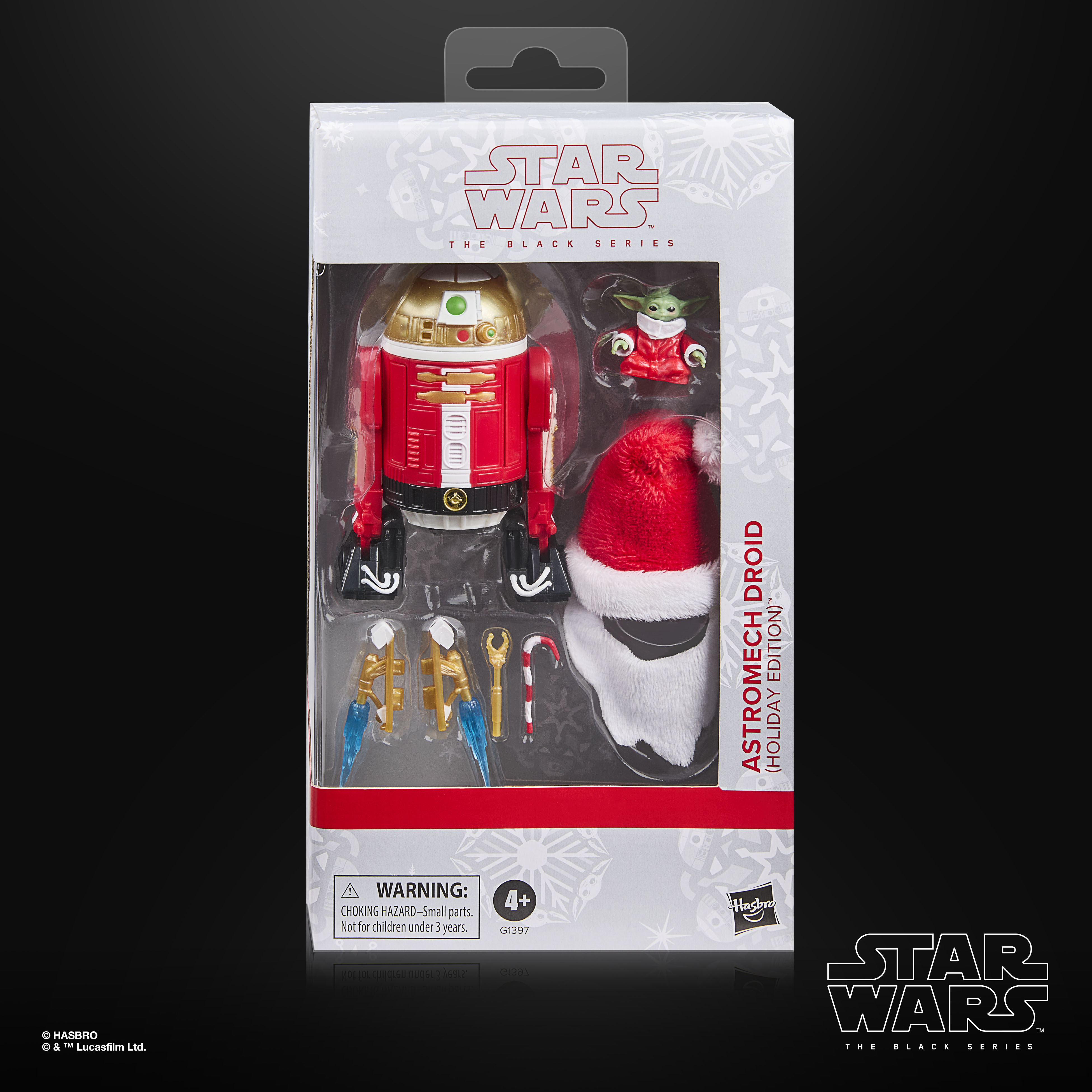 Star Wars Black Series Santa Droid and Stormtrooper Reindeer Holiday ...