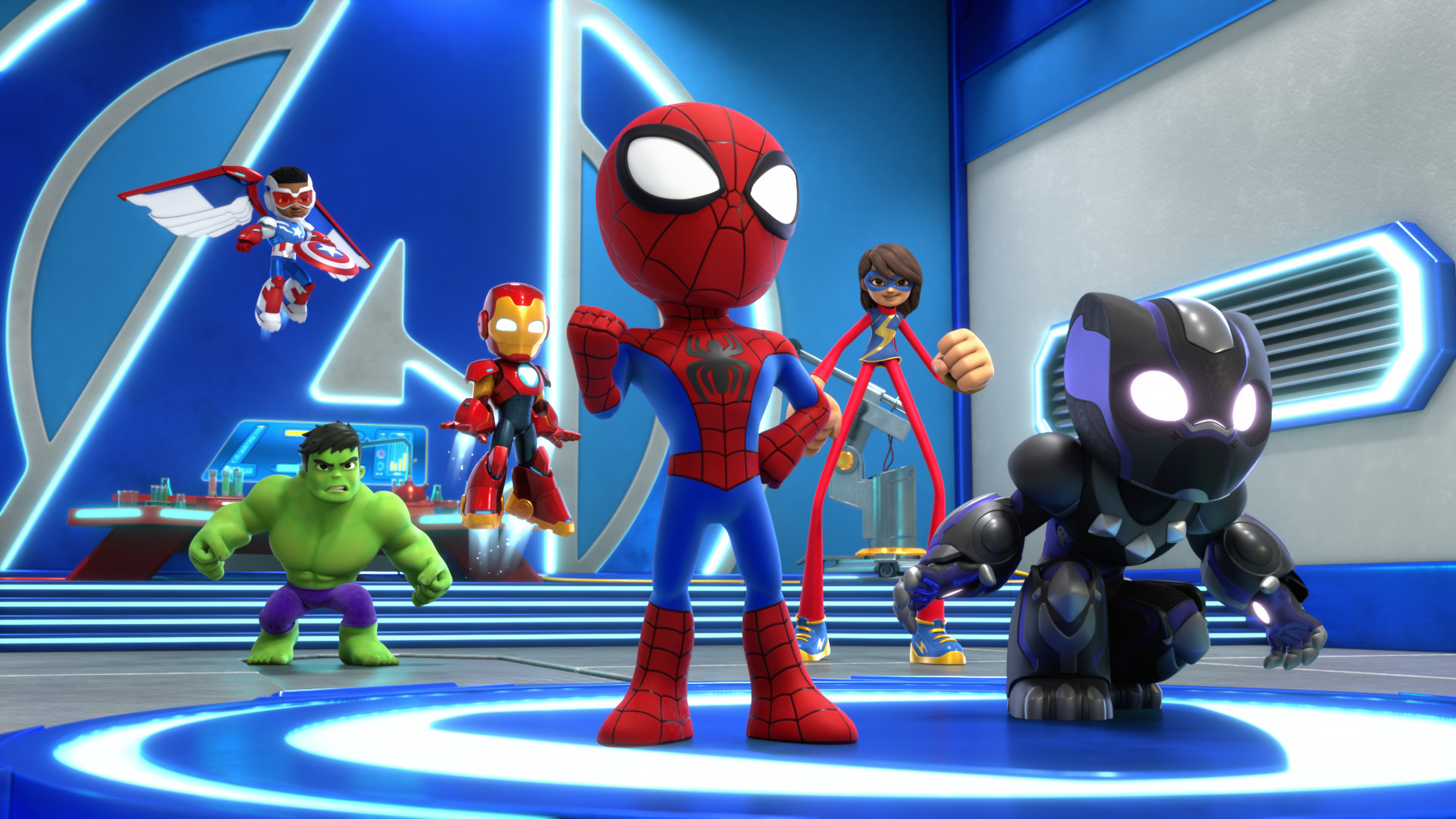 Disney Reveals Marvel's Avengers Series, New Cars Series, Spidey Iron ...