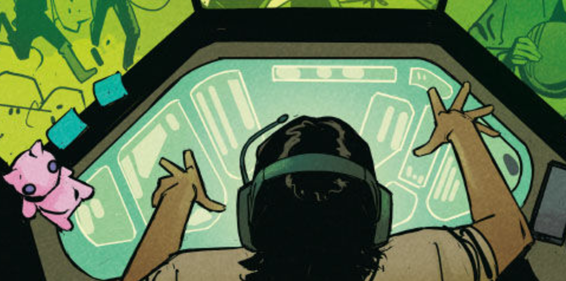 Ghosts Stars Breakdown Their New Comic Series, The Guy in the Chair ...