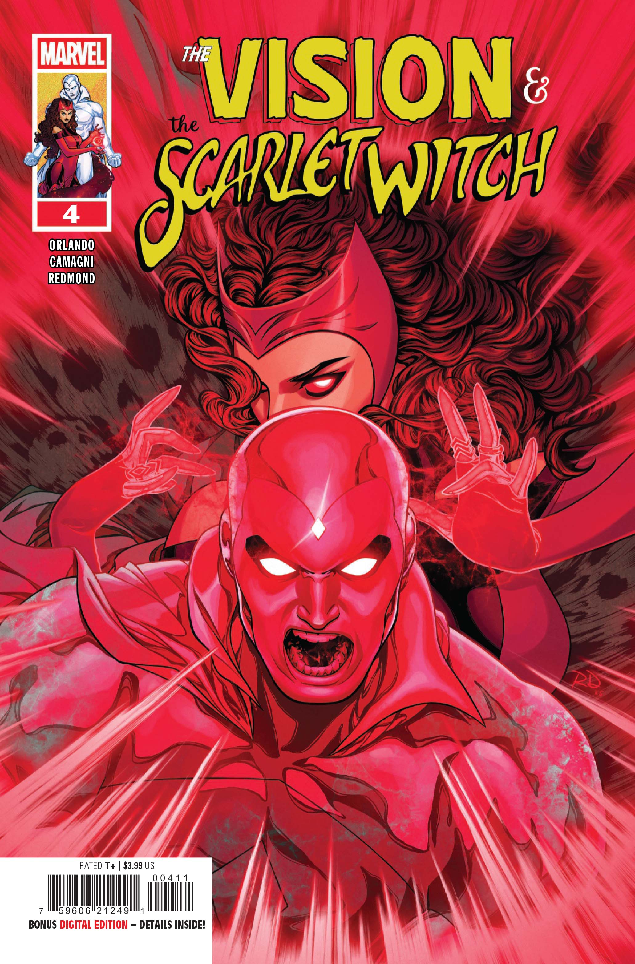 Vision & Scarlet Witch Harness the Dark Magic That Turned Wanda Into an ...