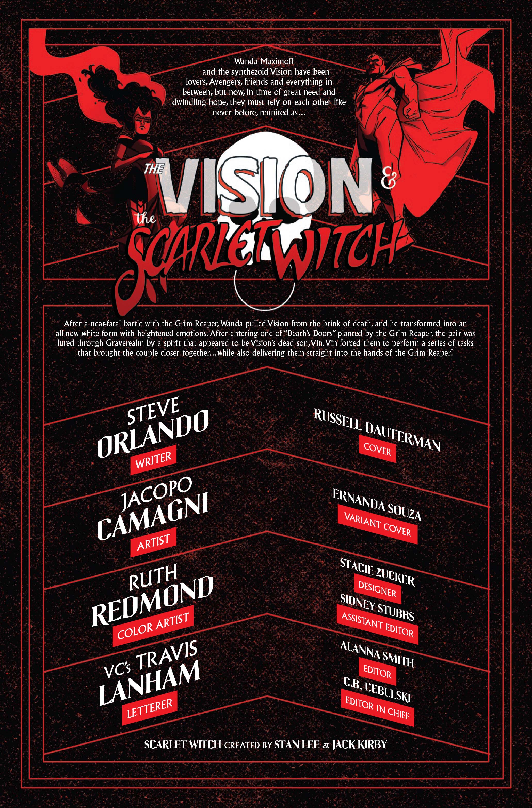 Vision & Scarlet Witch Harness the Dark Magic That Turned Wanda Into an ...