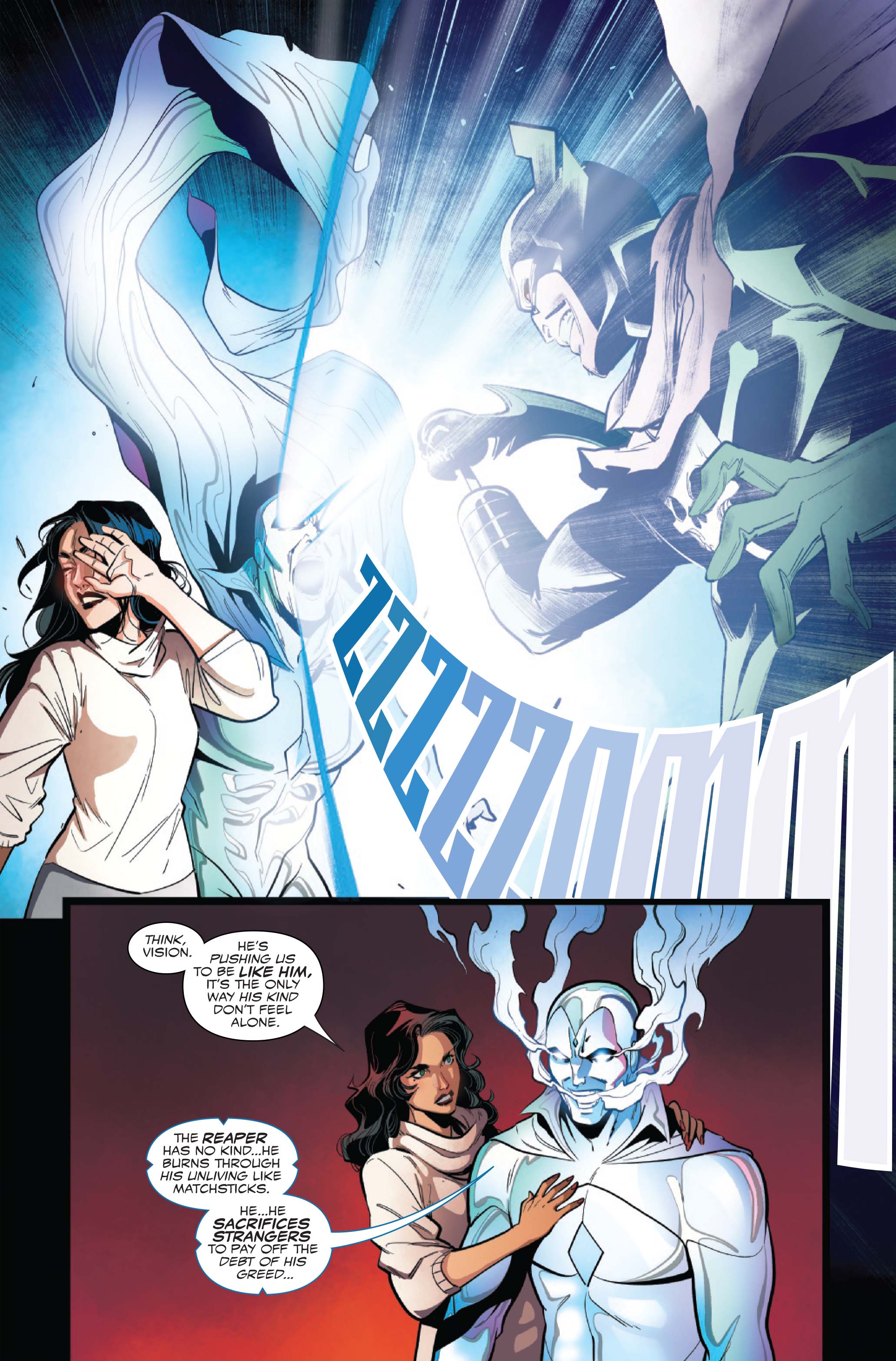 Vision & Scarlet Witch Harness the Dark Magic That Turned Wanda Into an ...