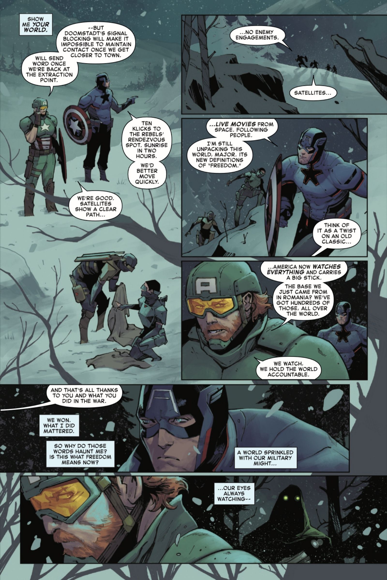 Captain America Just Learned a Harsh Truth About the Cost of Freedom ...