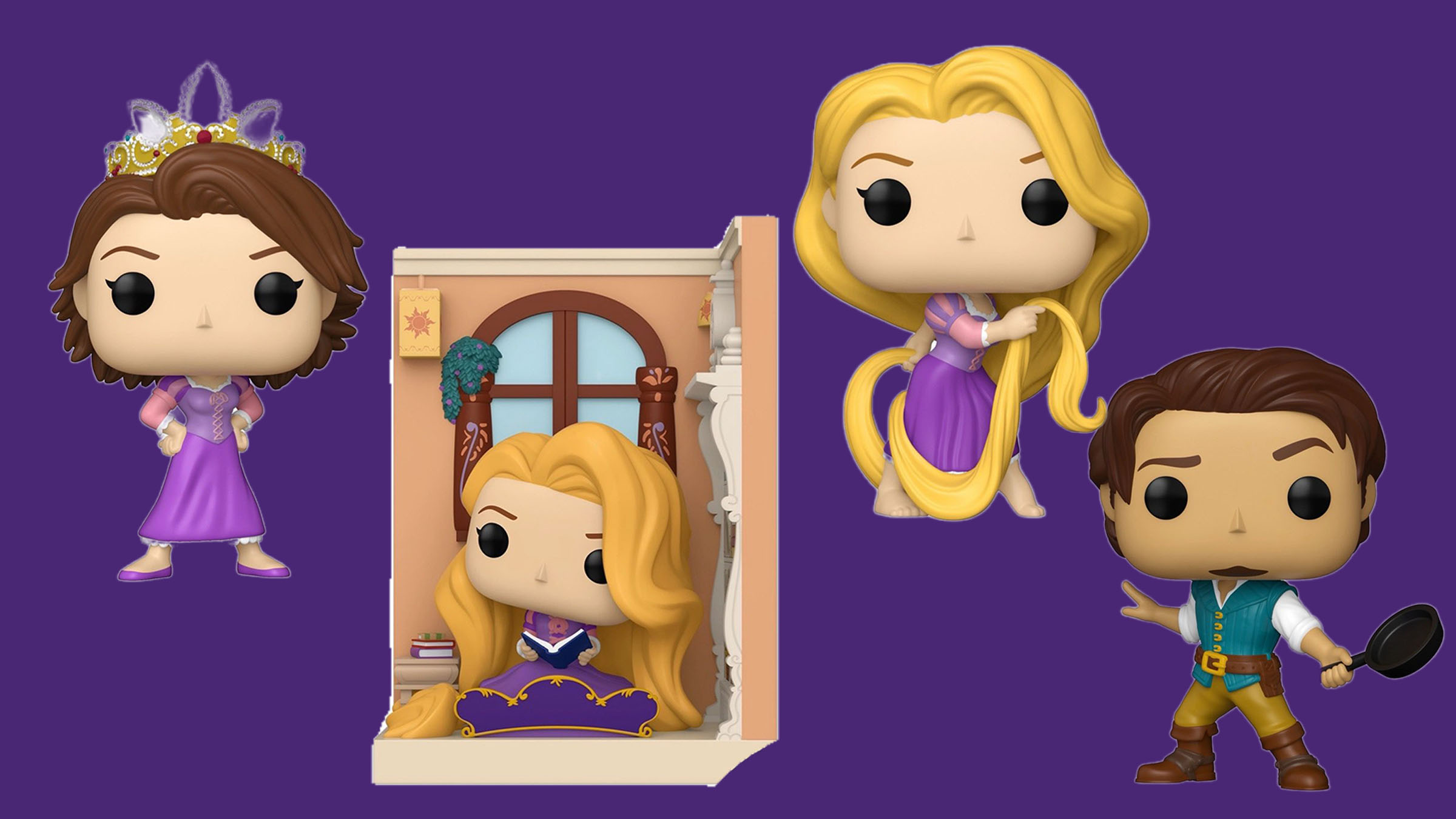 New Tangled Funko Pops Drop To Celebrate The Movie's 15th Anniversary ...