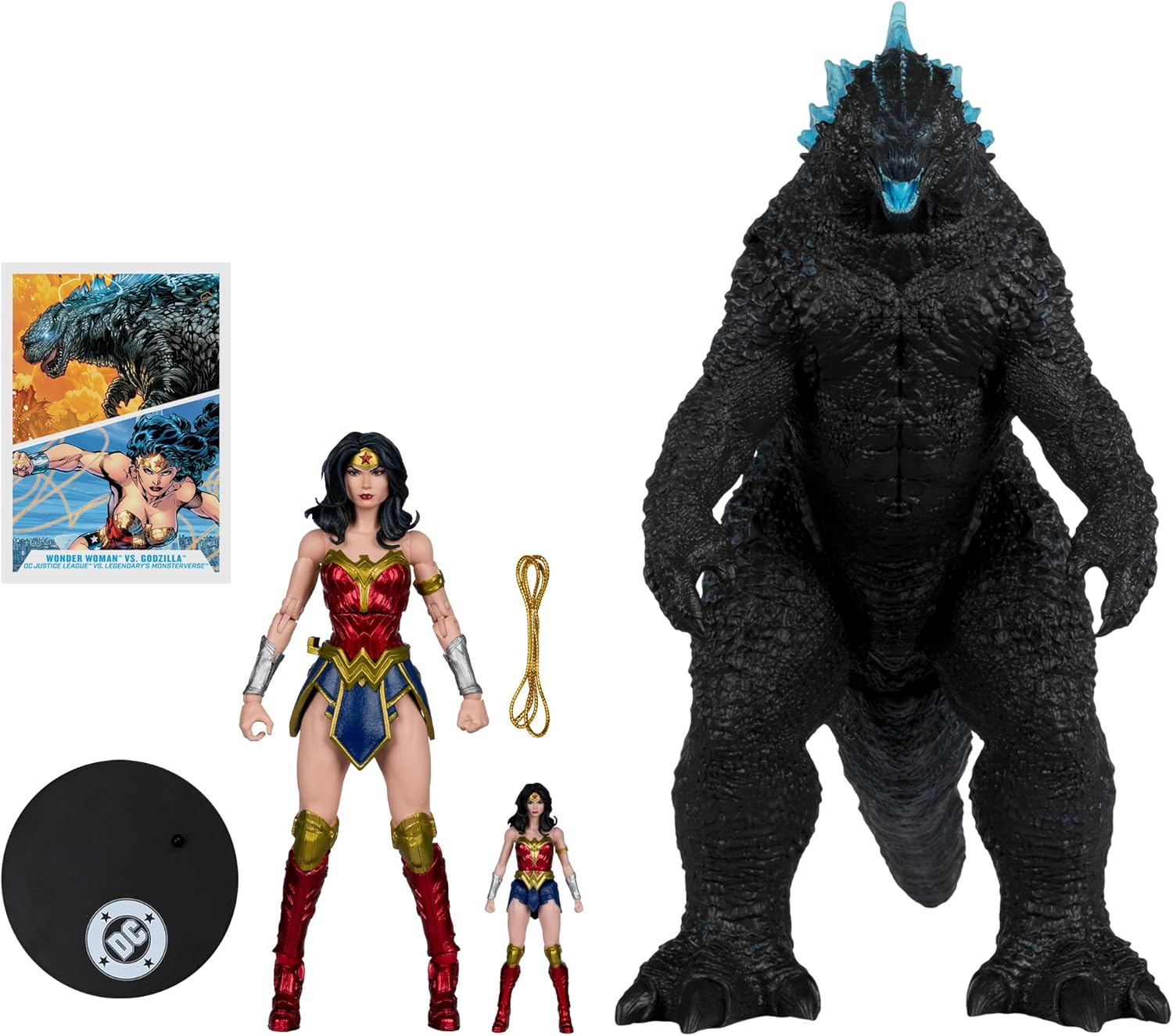 McFarlane Toys Set To Launch Wonder Woman vs Atomic Blast Godzilla ...
