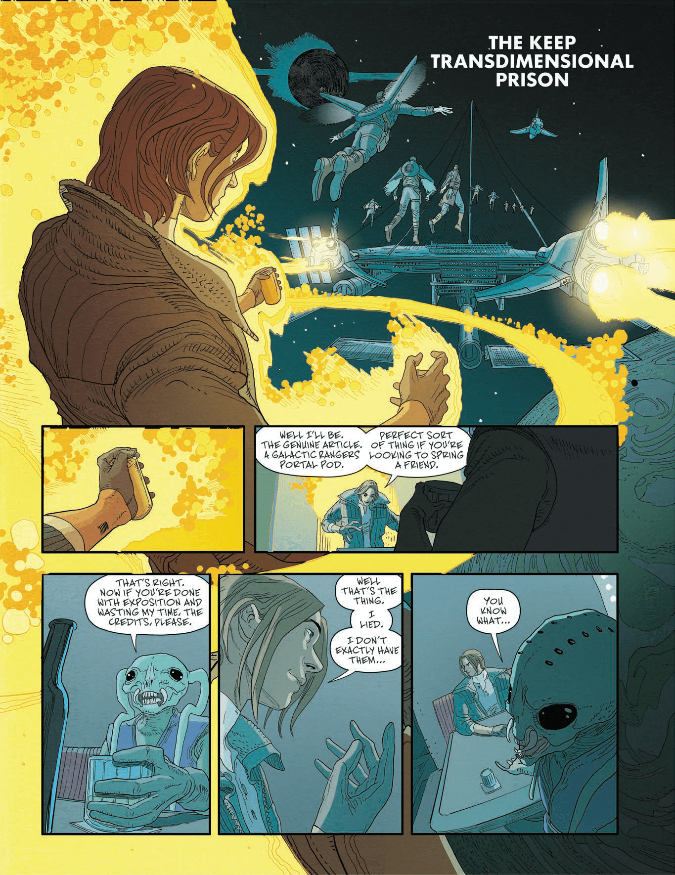 Galactic #1 Is a Wild, Quirky Sci-Fi Fusion Star Wars Fans Will Love ...