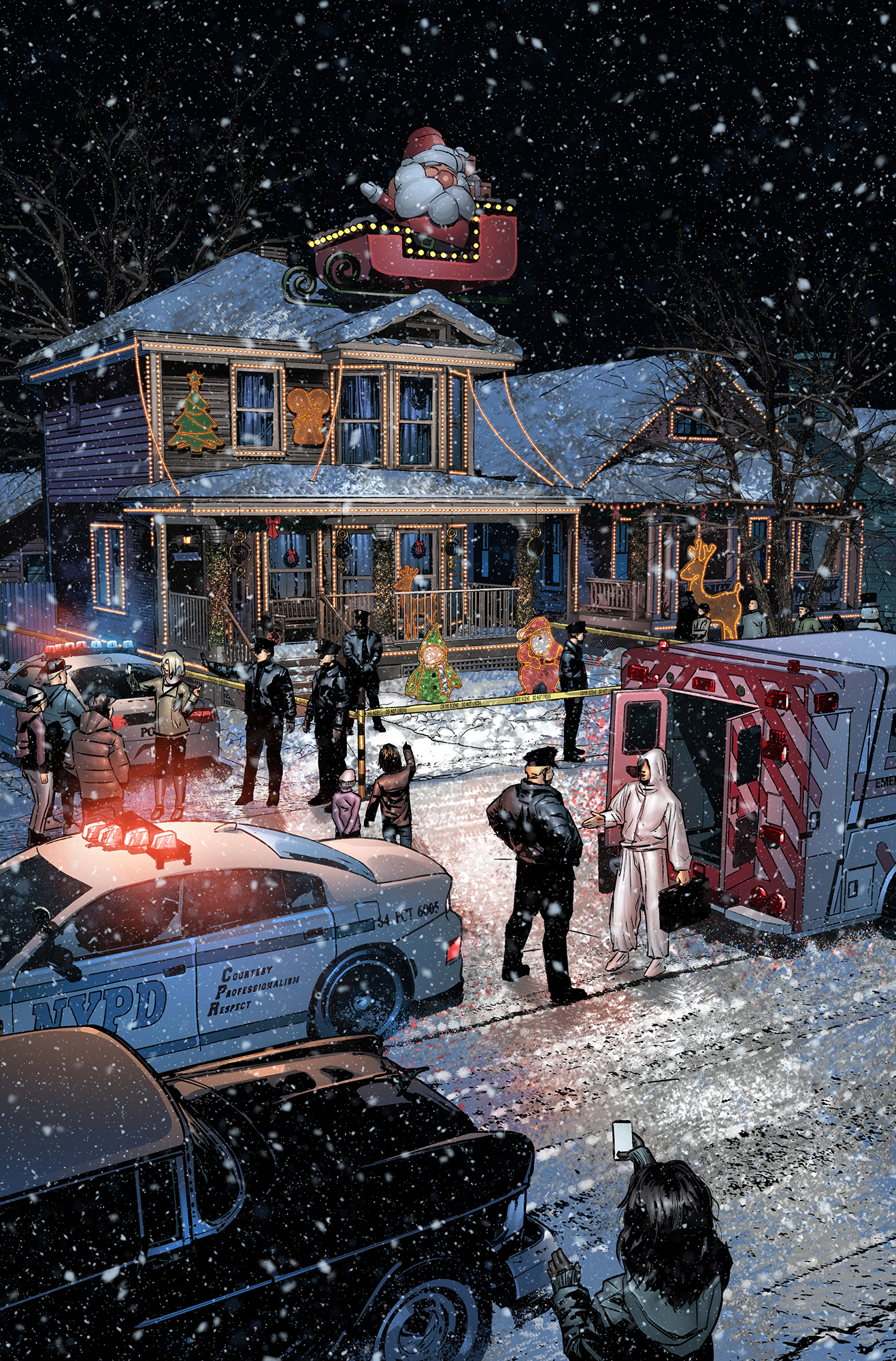 I Saw Santa Reveals Greg Capullo's Return to the Spawn Universe