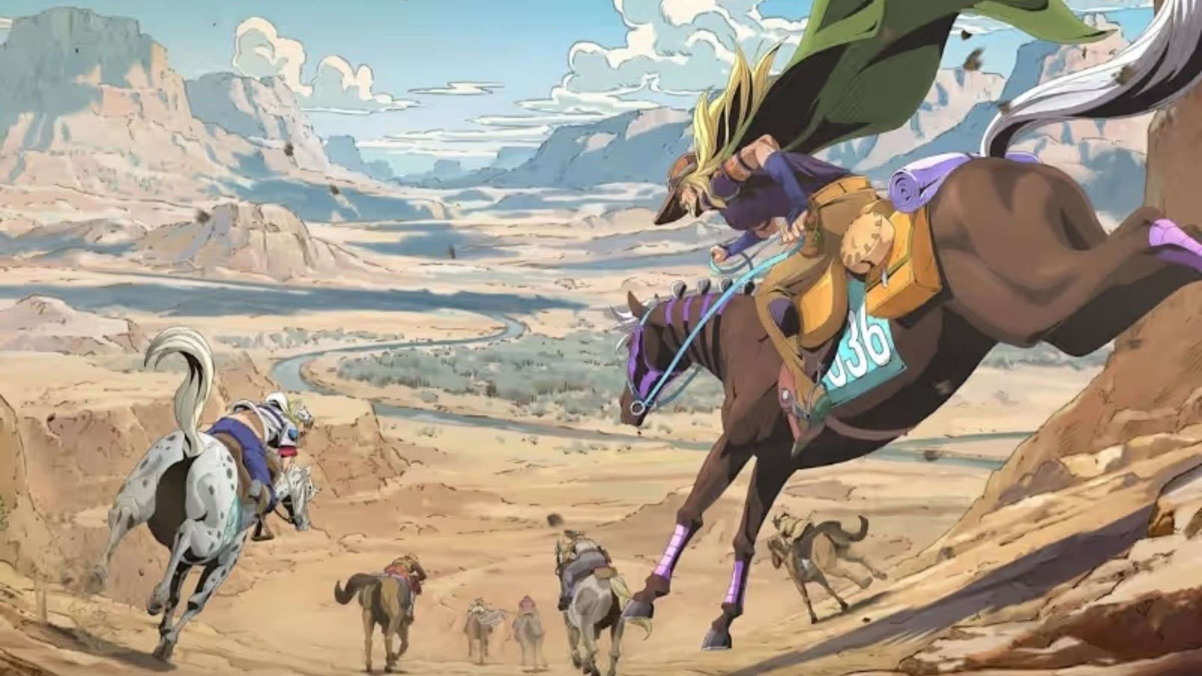 JoJo's Bizarre Adventure: Steel Ball Run Lands Its Worldwide Streaming ...